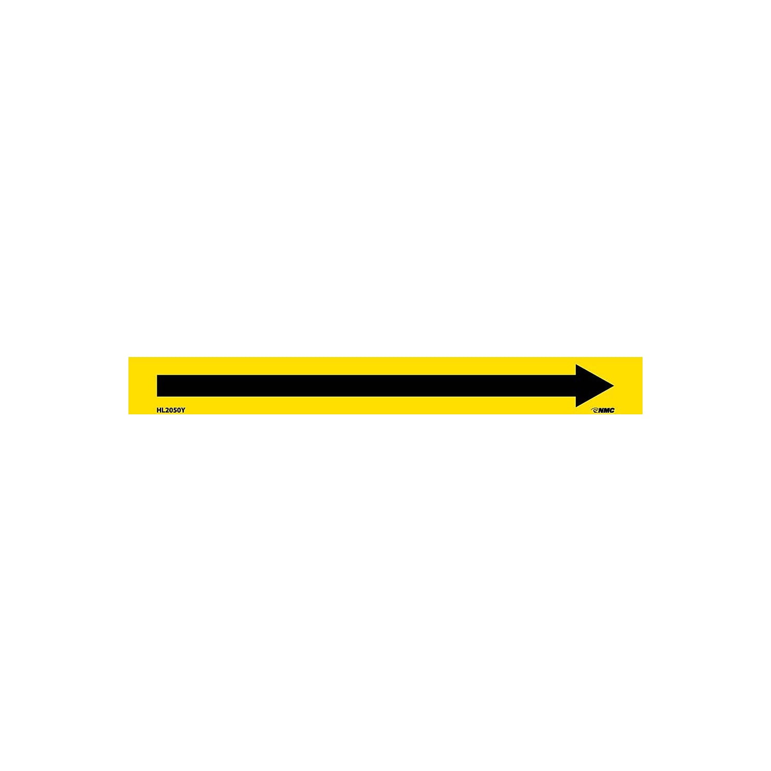 National Marker Pipemarker; Adhesive Vinyl Directional Arrows Yellow ...