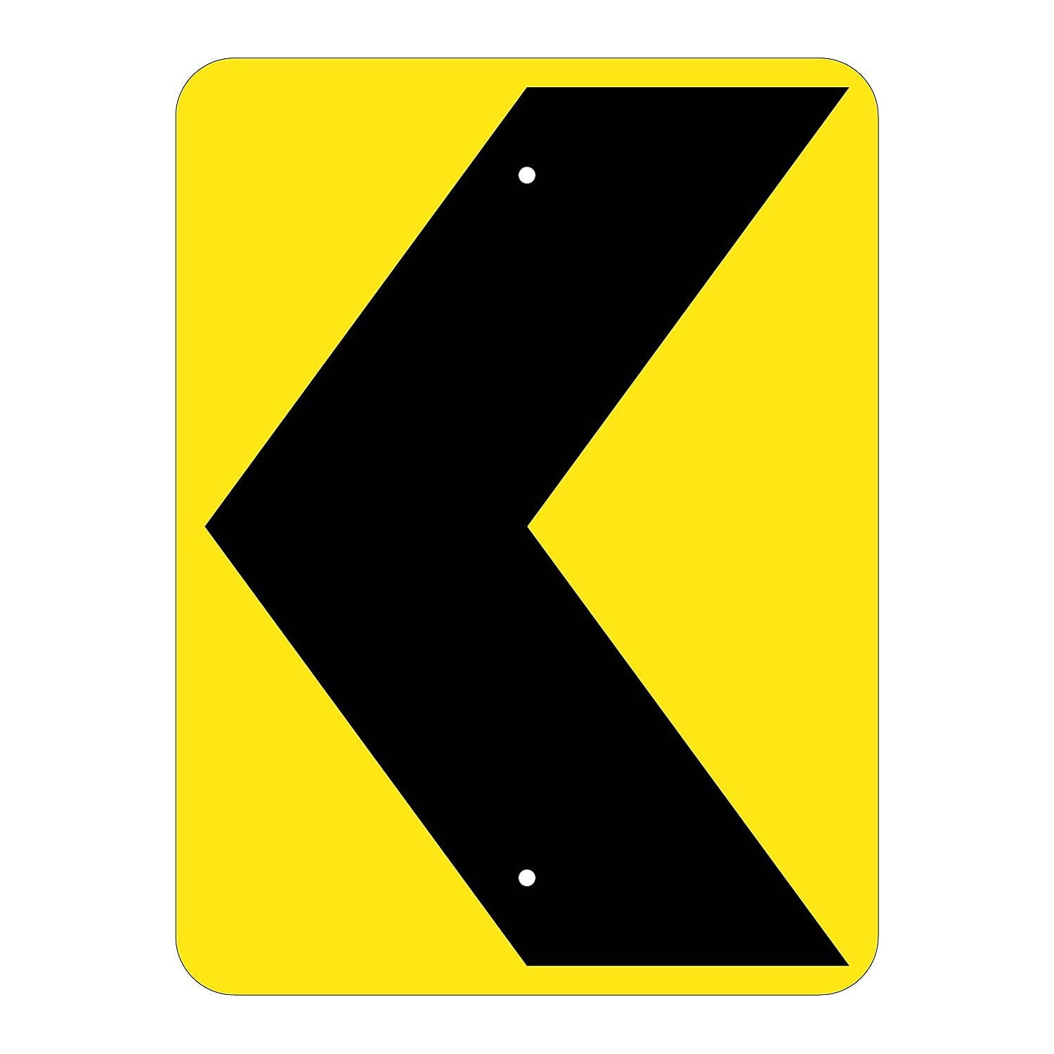 National Marker Reflective Warning Traffic Control Sign 24" x 18 ...