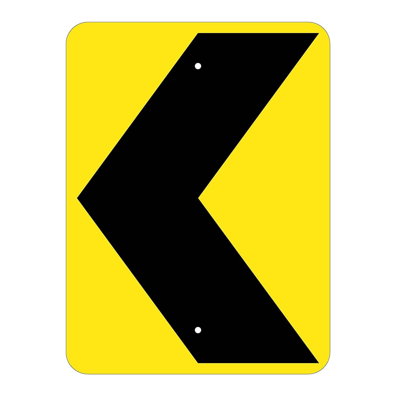 National Marker Reflective Warning Traffic Control Sign 24" x 18 ...
