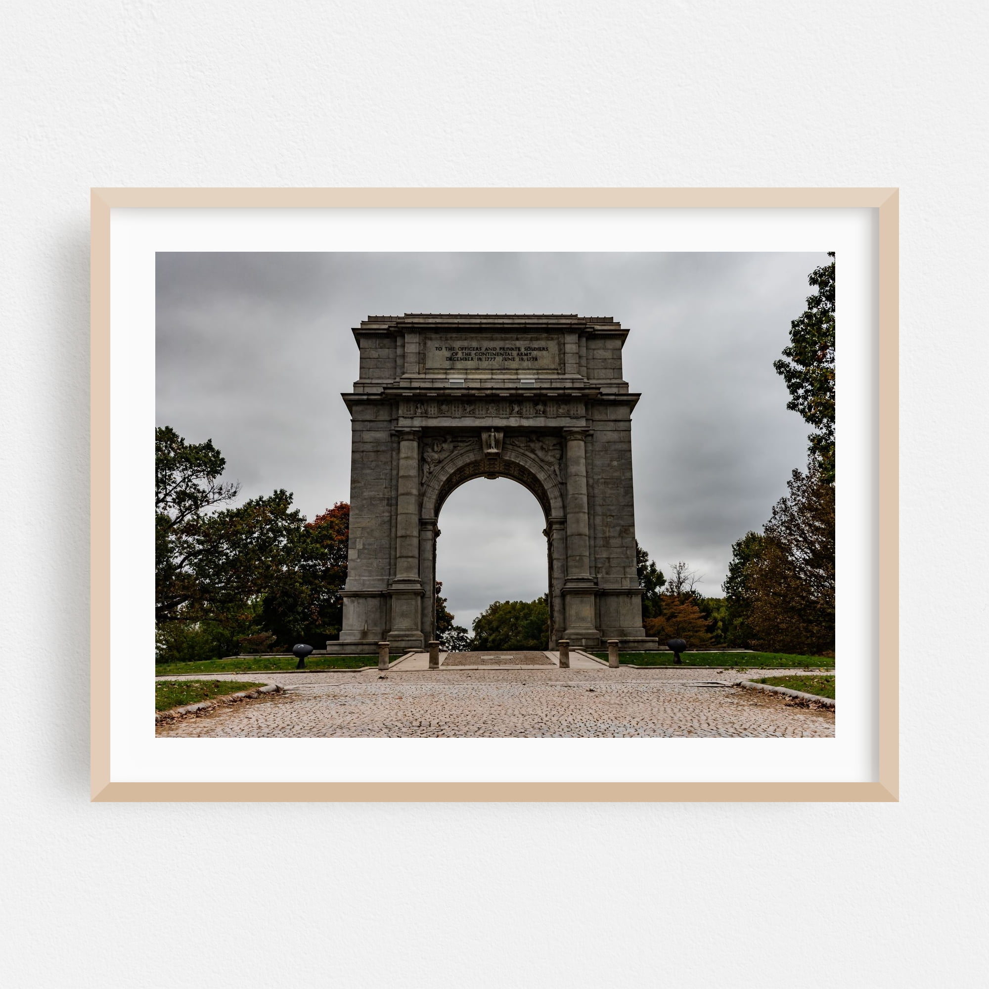 The National Memorial Arch at Valley Forge - King of Prussia ...
