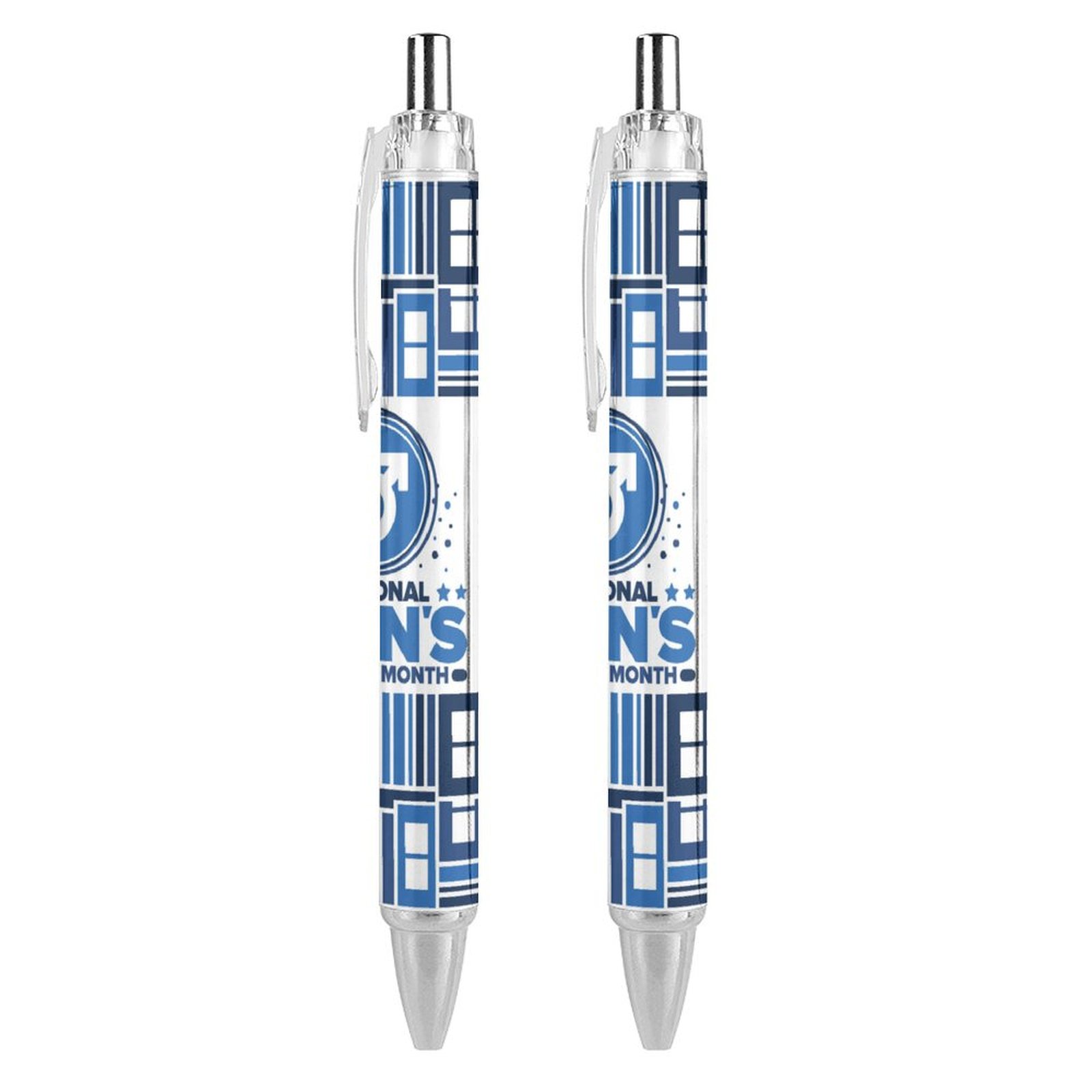 National Men's Health Month Ballpoint Pen Retractable Pens Black ...