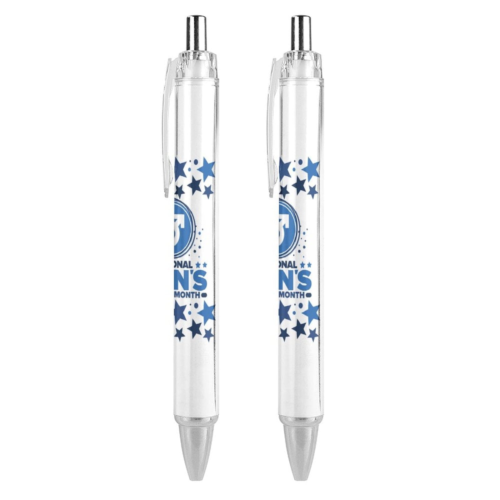 National Men's Health Month Ballpoint Pen Retractable Pens Black ...