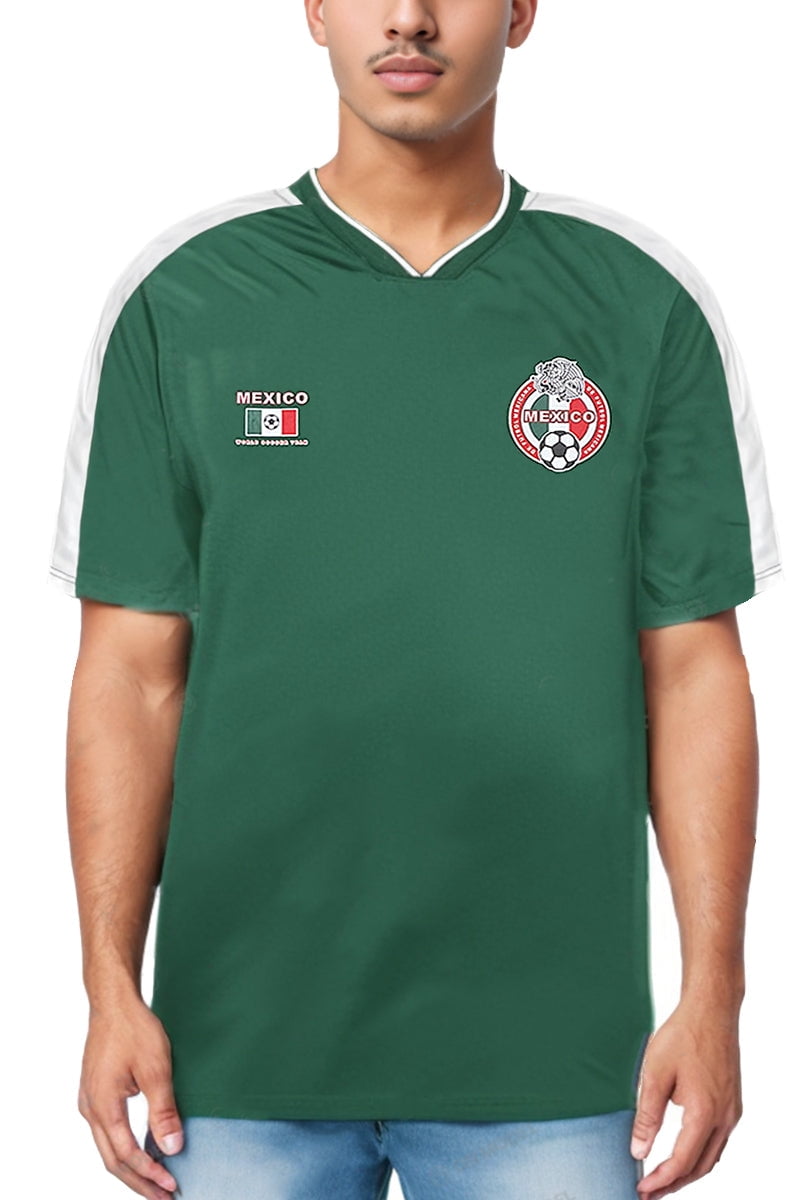 National Mexico Soccer Jersey Team Uniform World Futbol Top Playera de ...