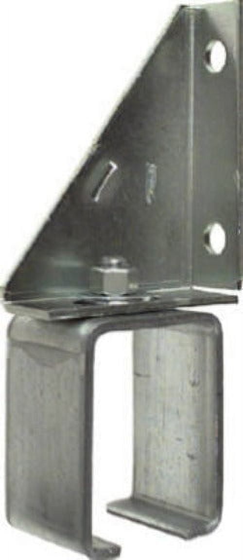 National N104-638 Galvanized Single Box Rail Barn Door Support Bracket ...