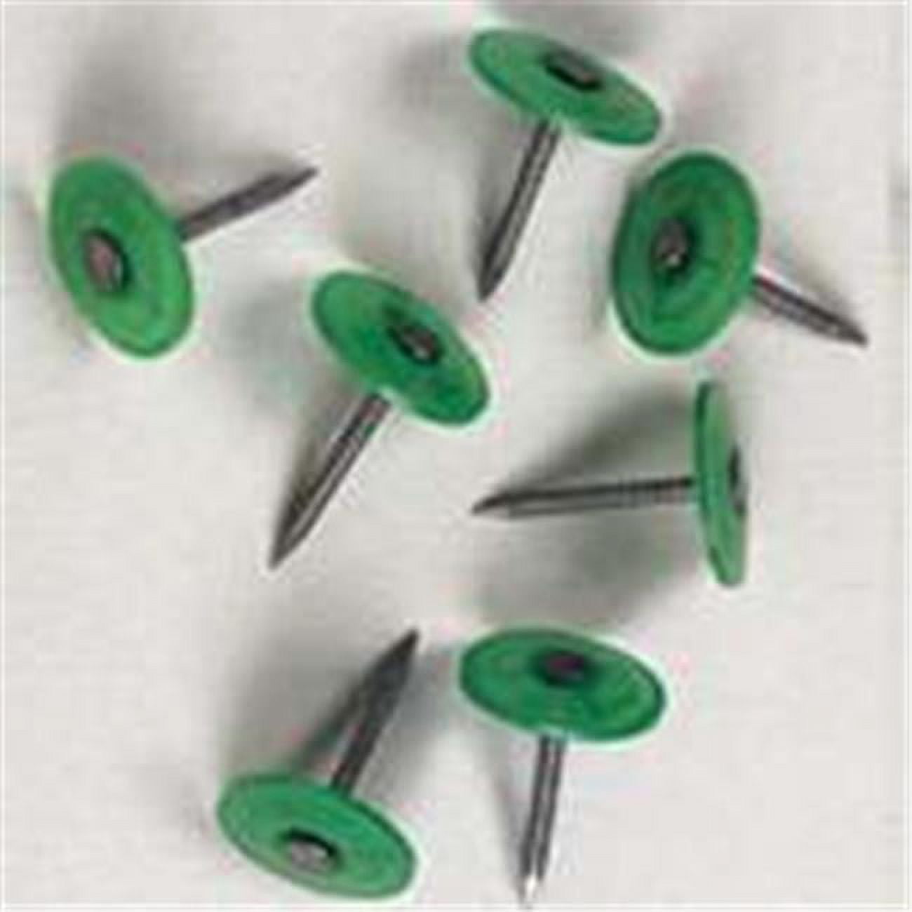 National Nail 0135043 7/8" Plastic Cap Nail 2K - Walmart.com