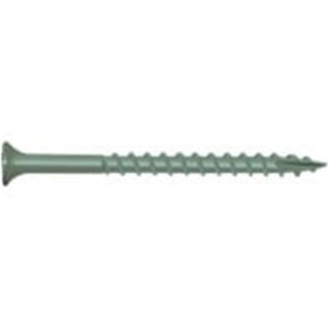 National Nail 341130 Screw Bulge Head Star Drive - Green - 2 in ...