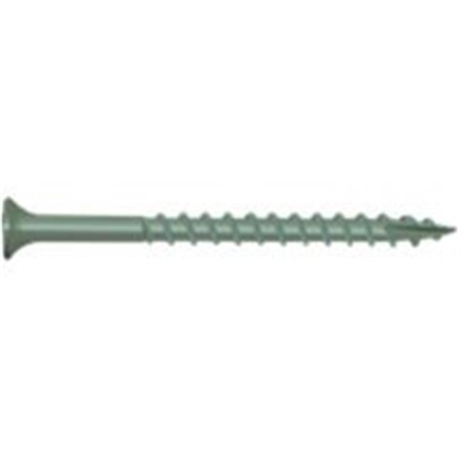 National Nail 341194 Screw Bulge Head Star Drive - Green - 3.5 In ...