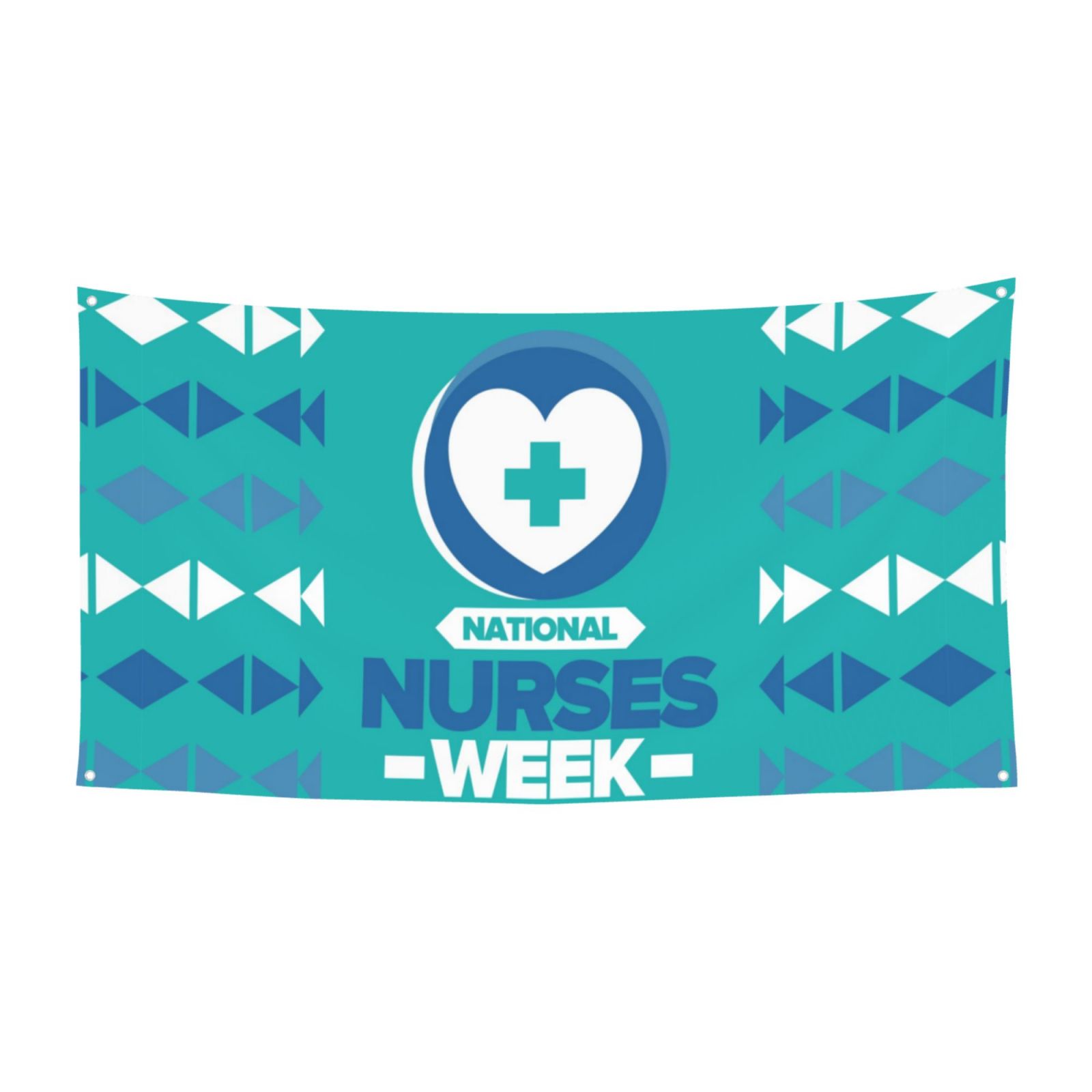 National Nurses Day Banner Flag Photography Background Outdoor Sign ...