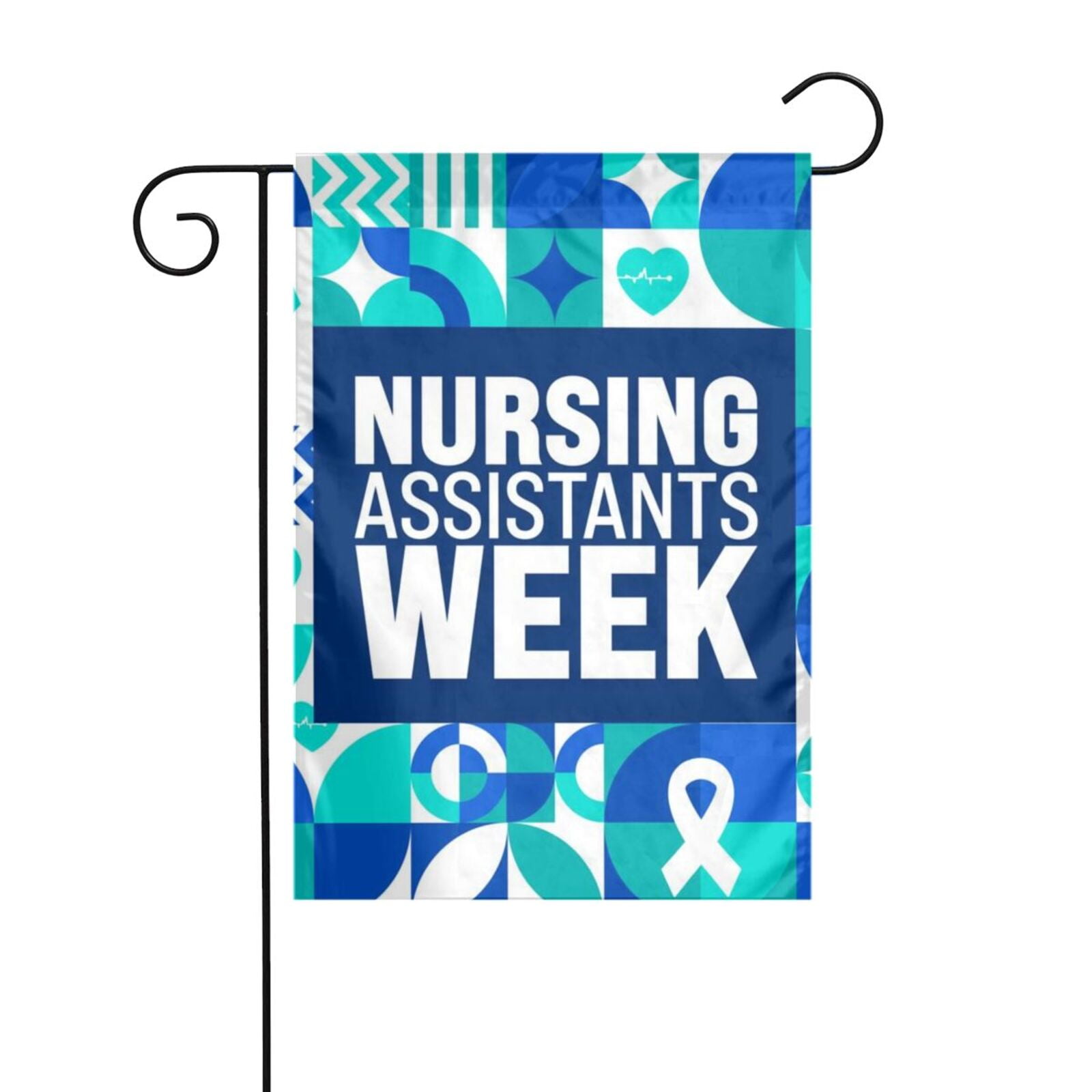 National Nursing Assistants Week Garden Flag Double Sided Yard Banner ...