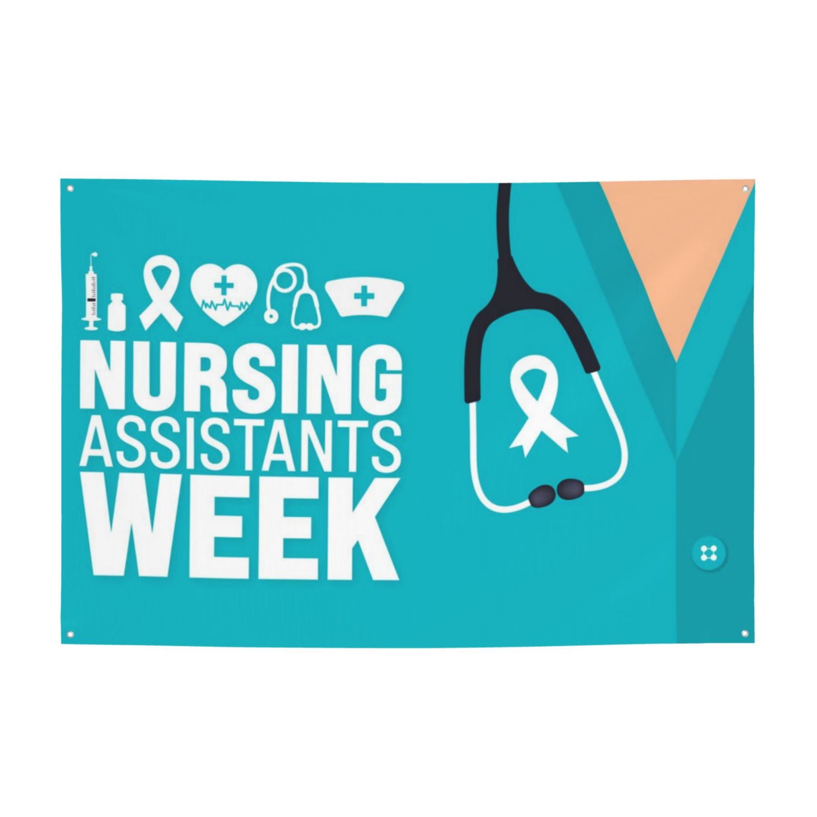 National Nursing Assistants Week Large Banner Party Decorations Sign ...