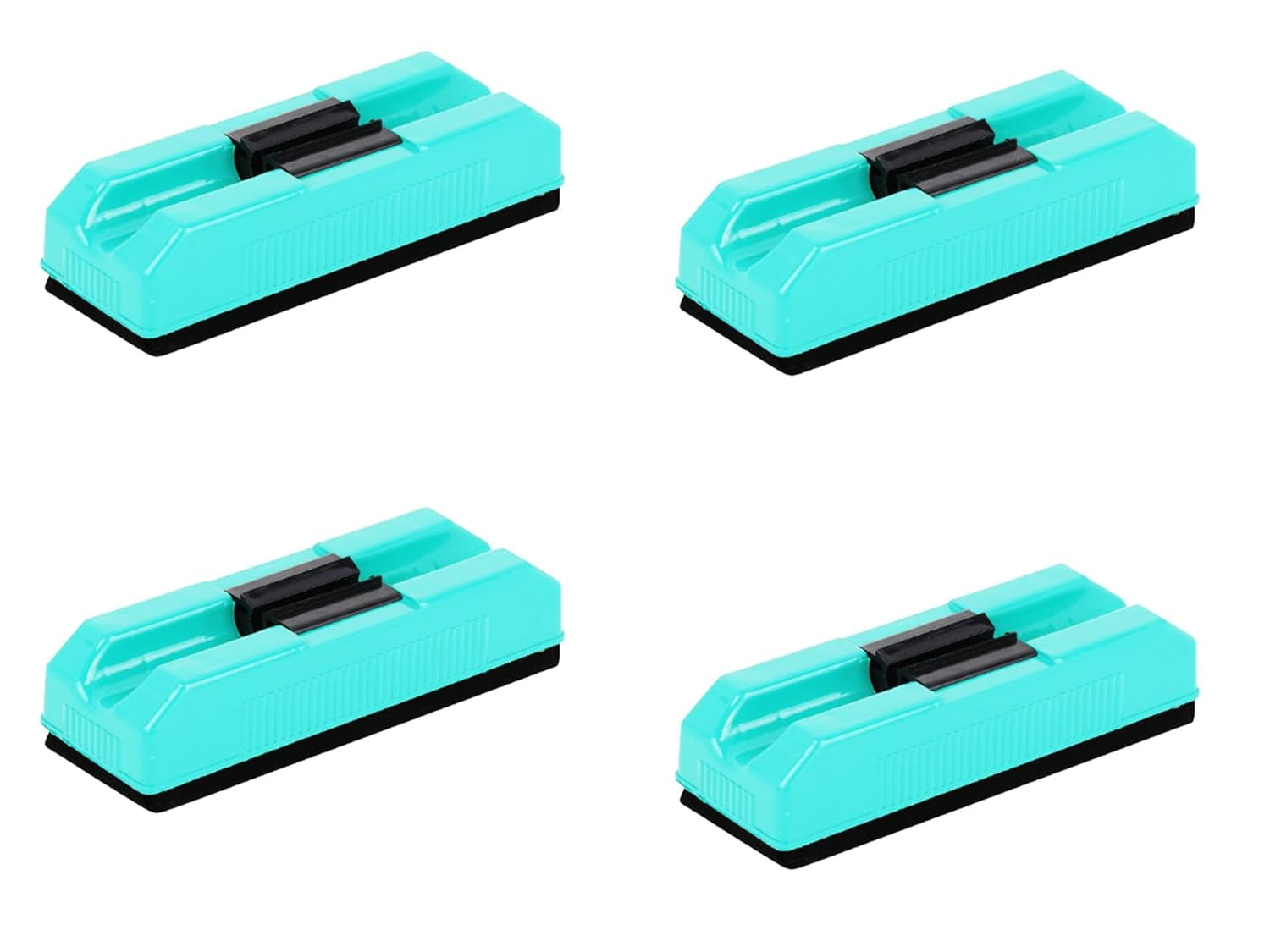 National Pack of 4 Premium Magnetic Single Marker Duster White Board ...