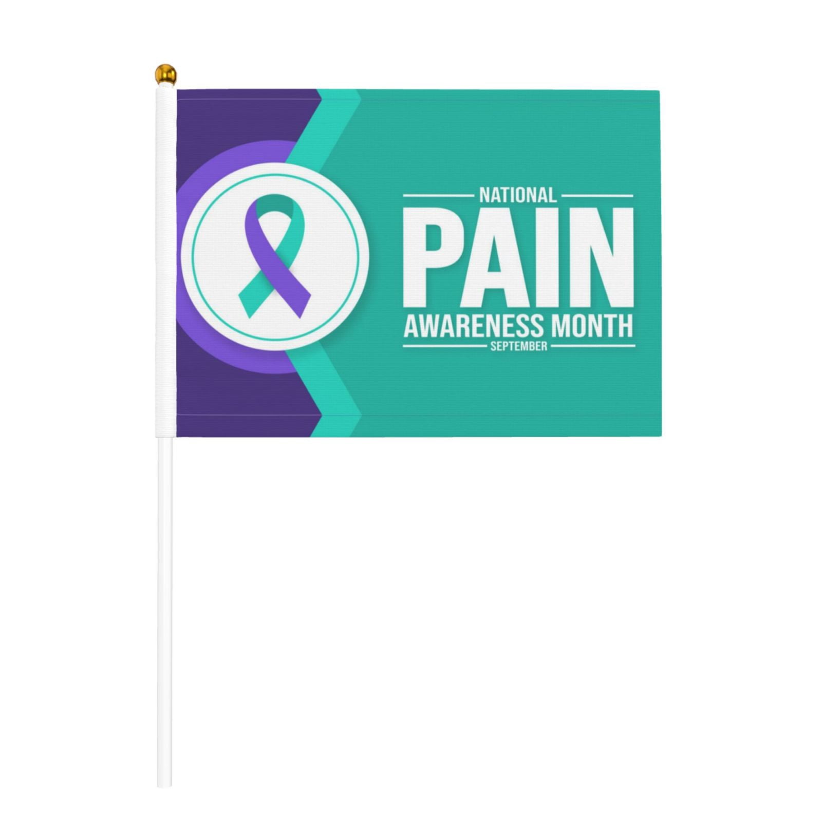 National Pain Awareness Month Flag Small Mini Hand Held Flags Small ...