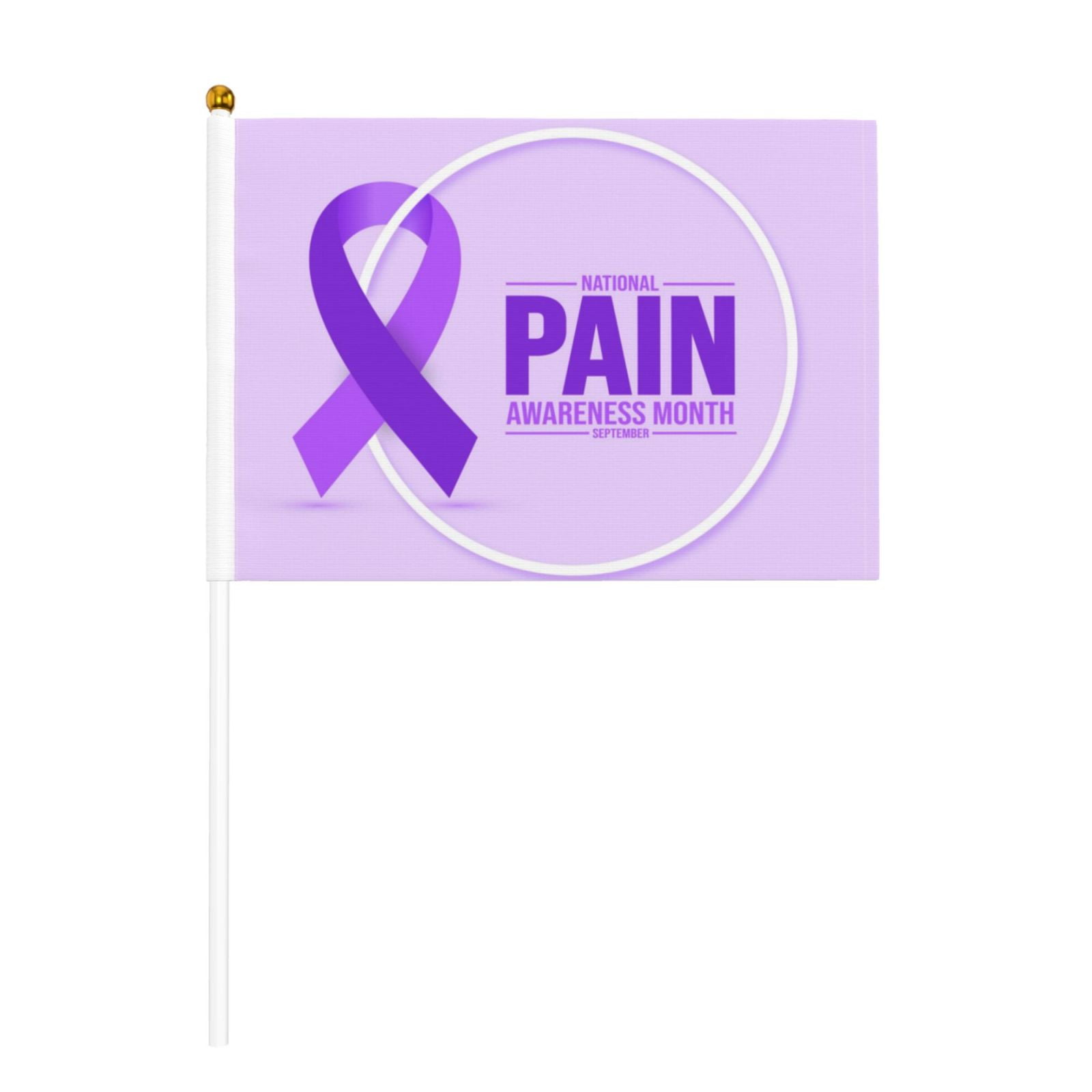 National Pain Awareness Month Flag Small Mini Hand Held Flags Small ...