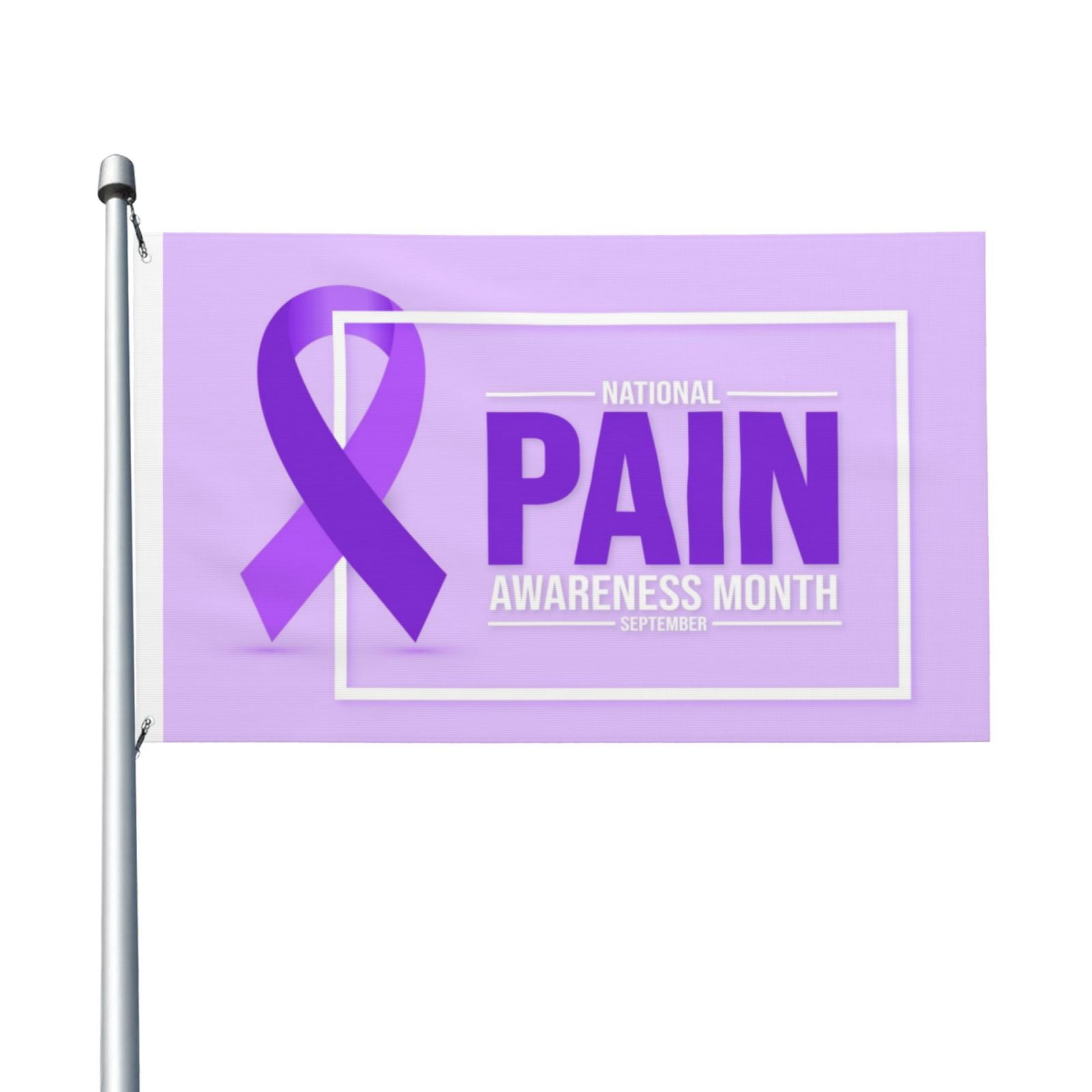 National Pain Awareness Month Garden Flags 3x5 Ft Decoration Double ...