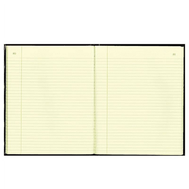 National Paper-1PK Texthide Eye-Ease Record Book, Black/Burgundy/Gold ...