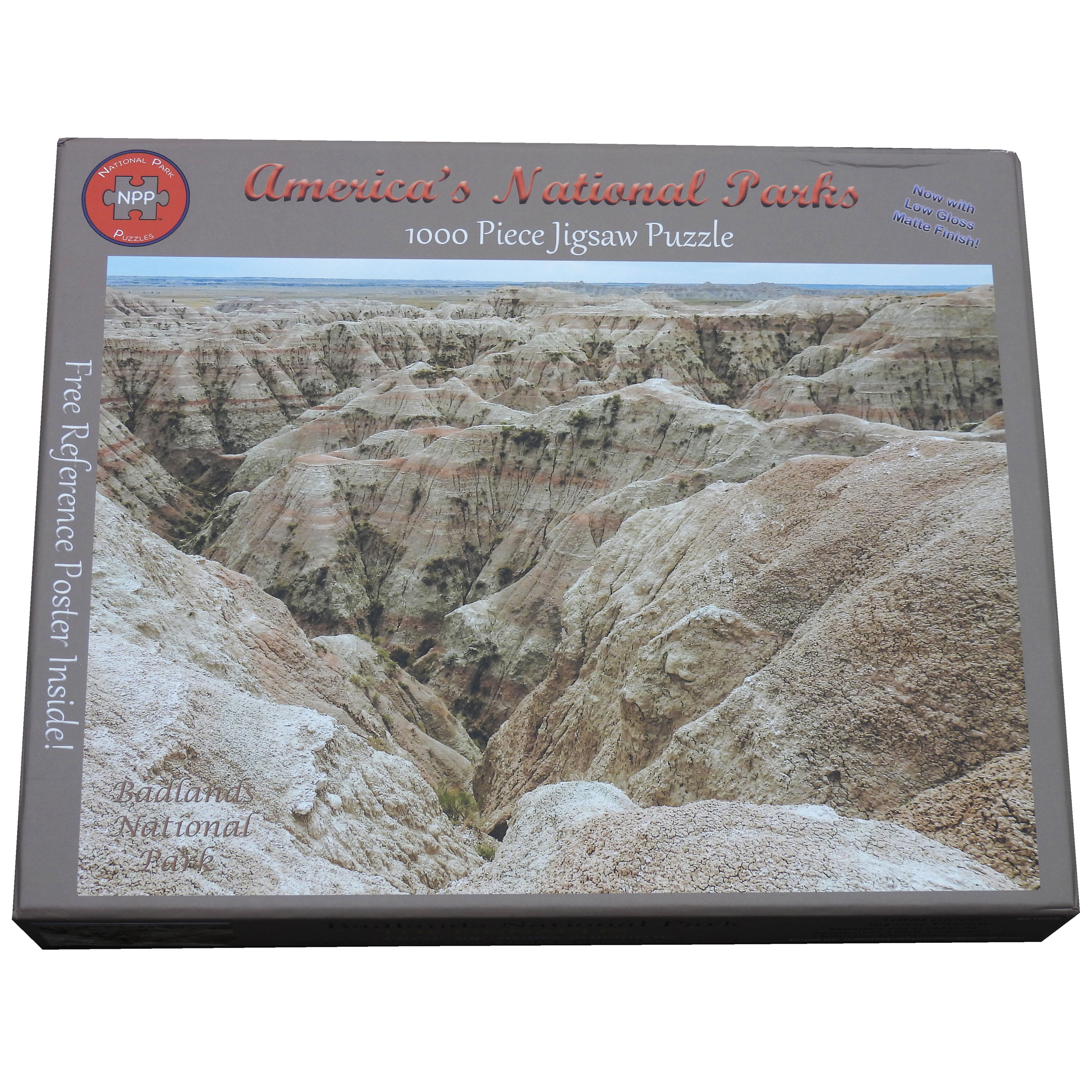 National Park Puzzles Badlands National Park The Pinnacles 1000 Piece ...