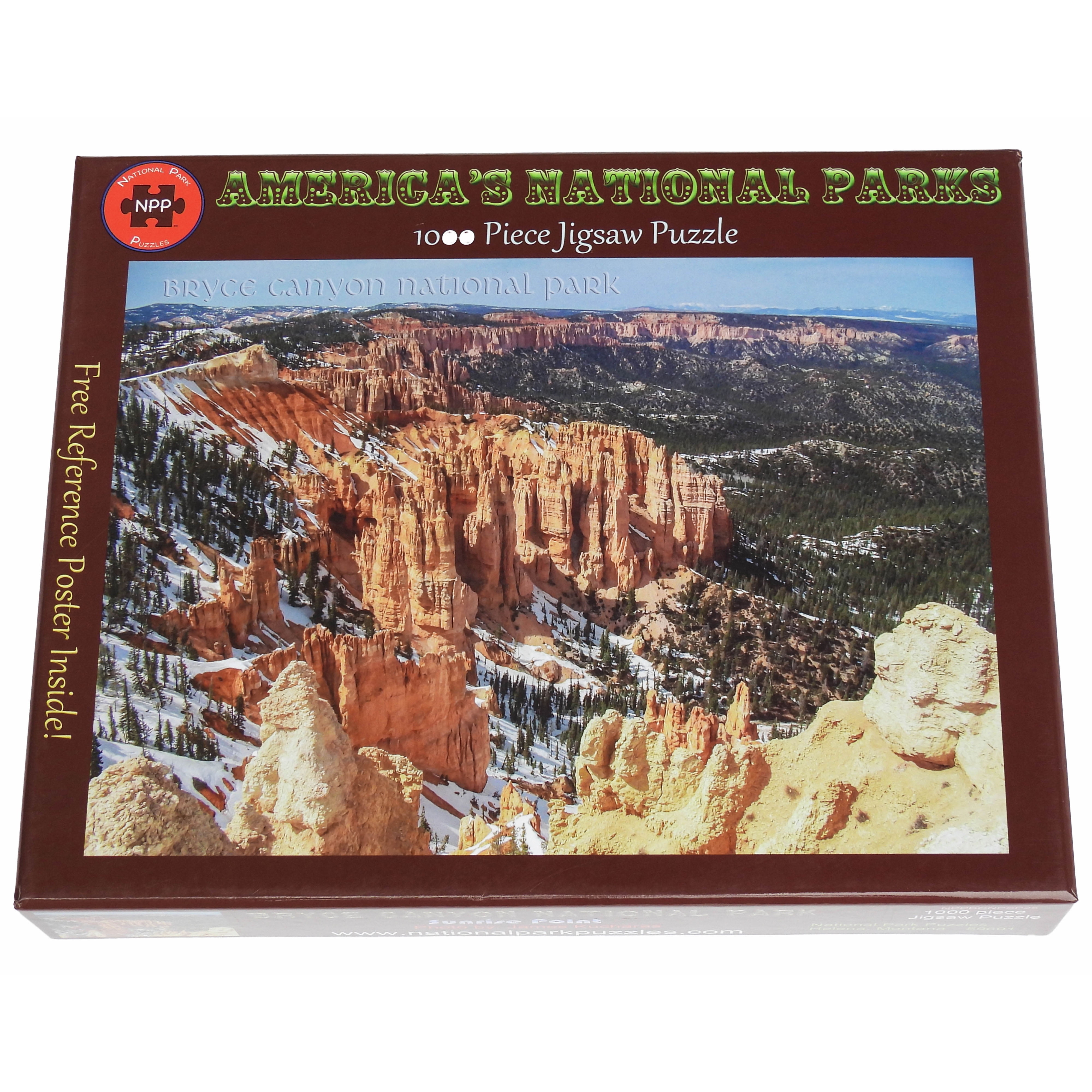National Park Puzzles Bryce Canyon National Park Sunrise Point 1000 ...