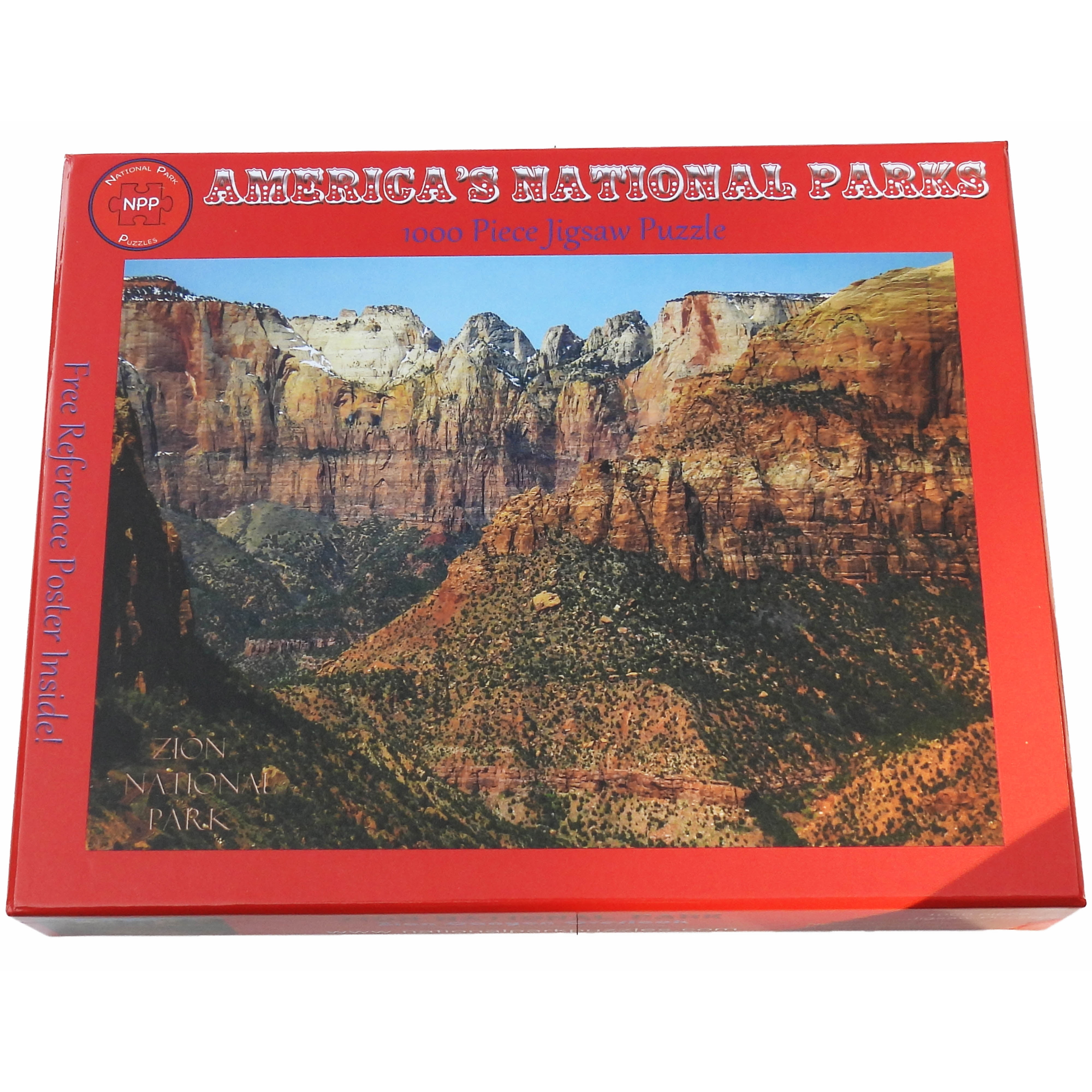 National Park Puzzles Zion National Park Zion Canyon Overlook 1000 ...
