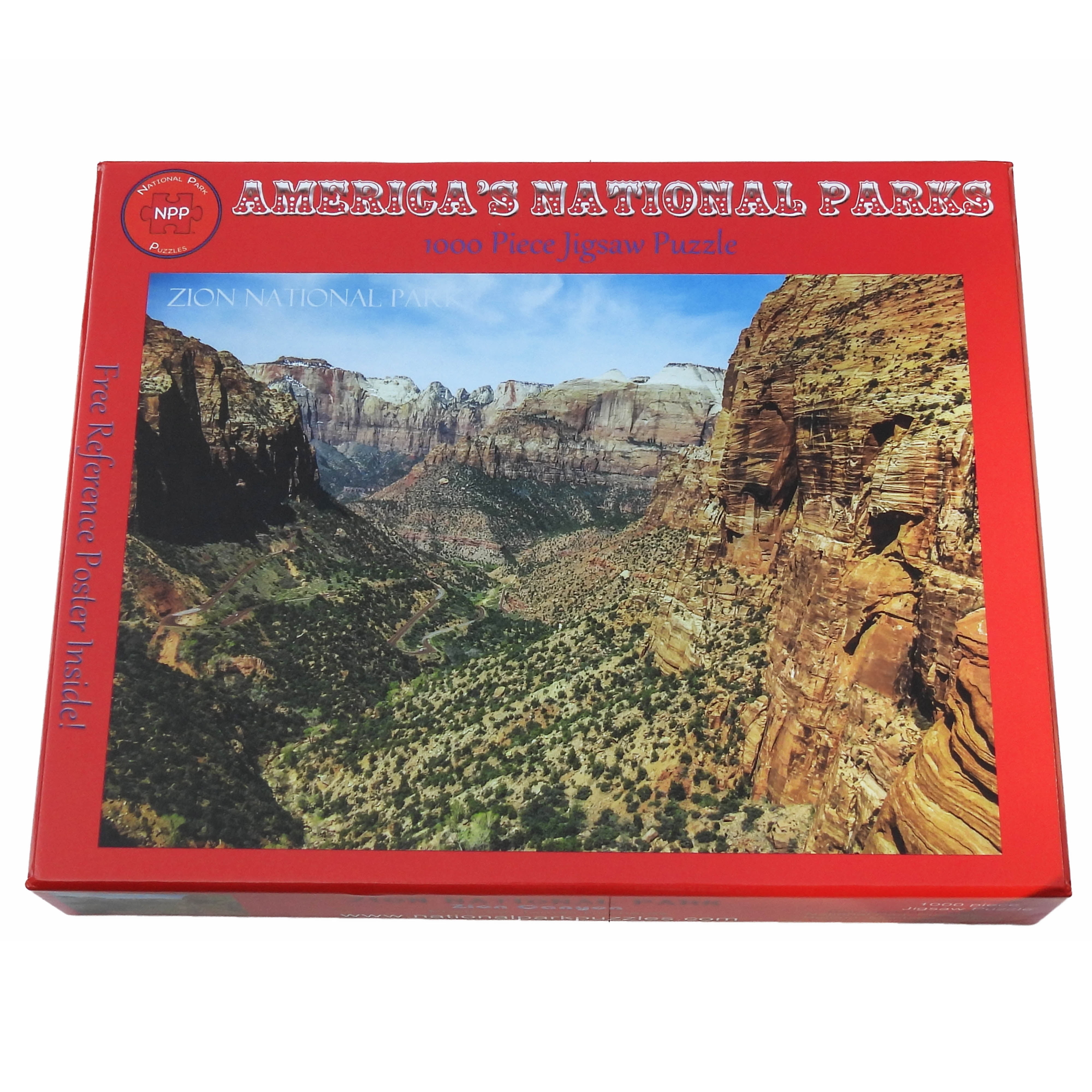 National Park Puzzles Zion National Park Zion Canyon - Walmart.com