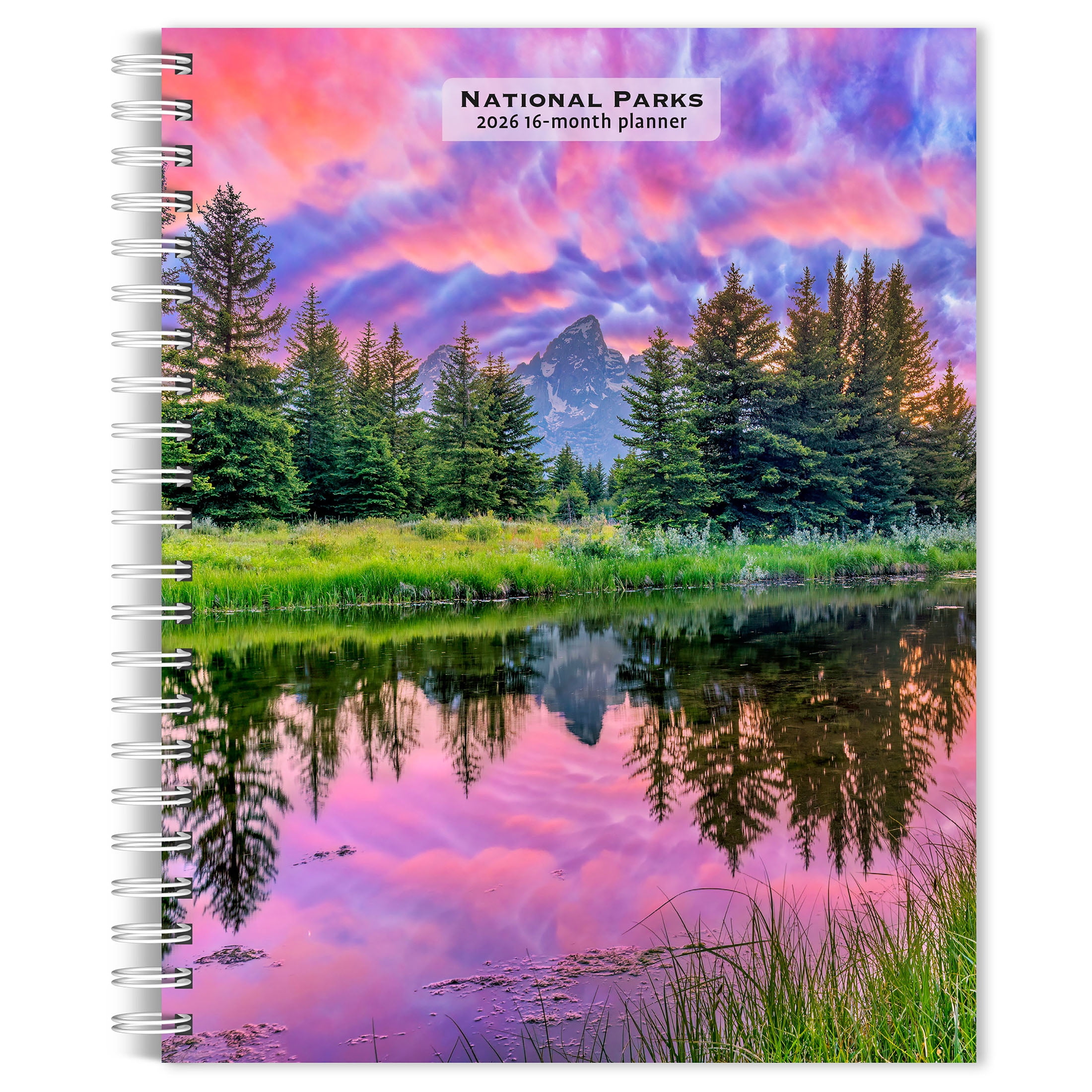 National Parks | 2026 6x7.75" Spiral-Bound Weekly Engagement Planner ...