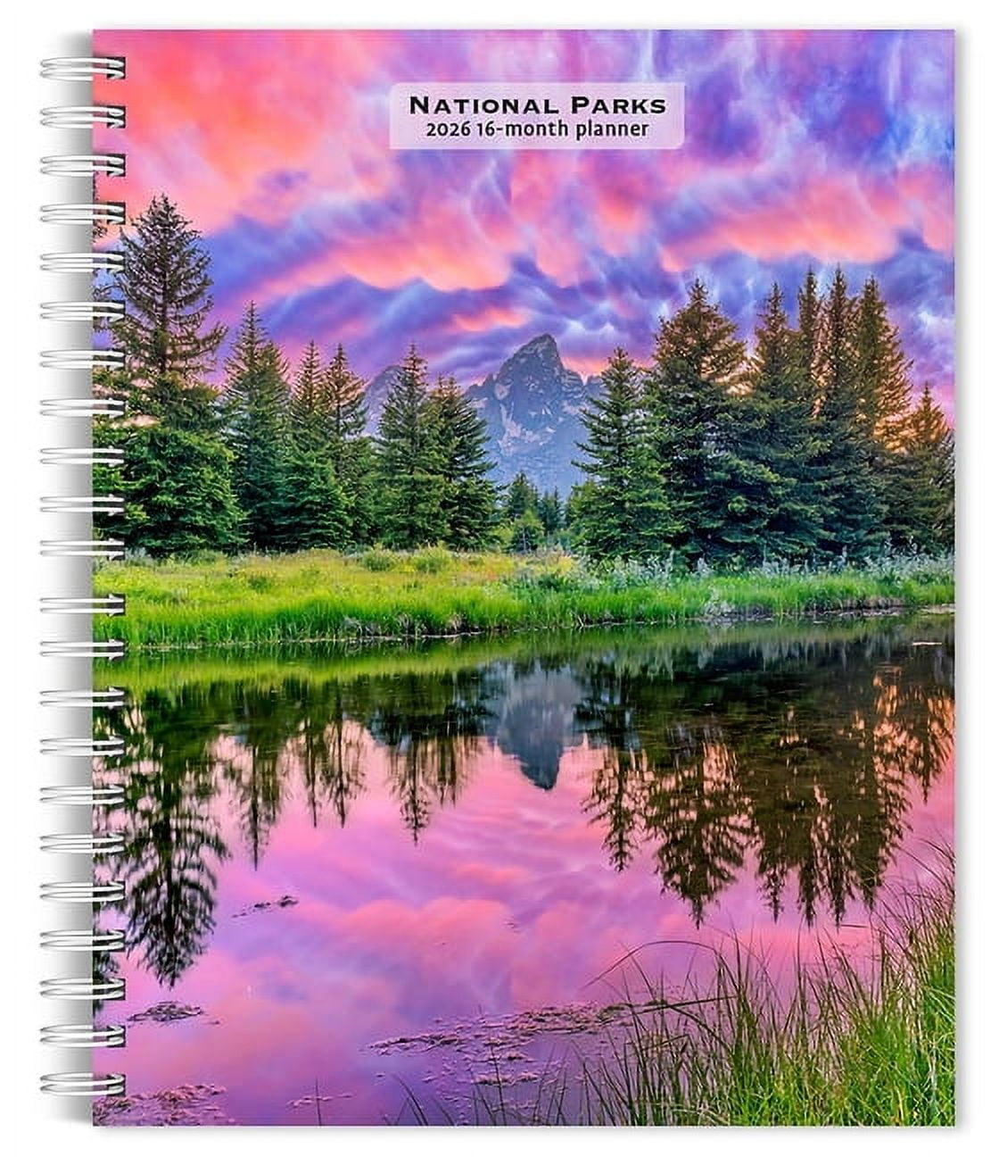 National Parks 2026 6 X 7.75 Inch Spiral-Bound Wire-O Weekly Engagement ...