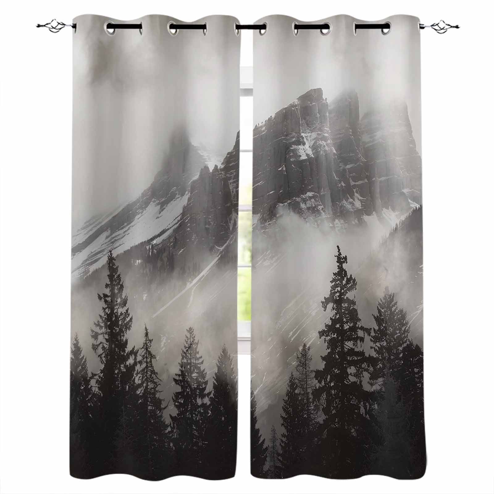 National Parks Blackout Curtains 96 Inches Long for Bedroom, Canadian ...