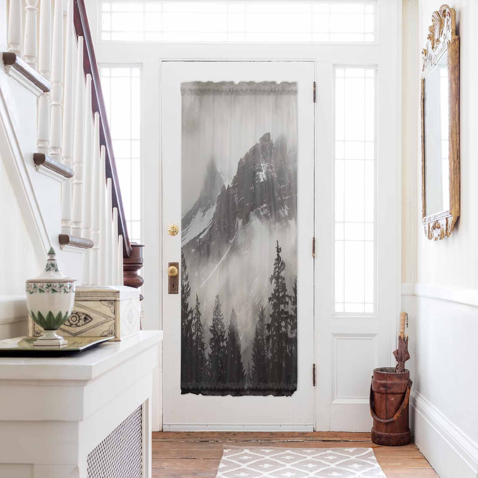 National Parks Door Curtains for Door Window, French Sidelight Front ...