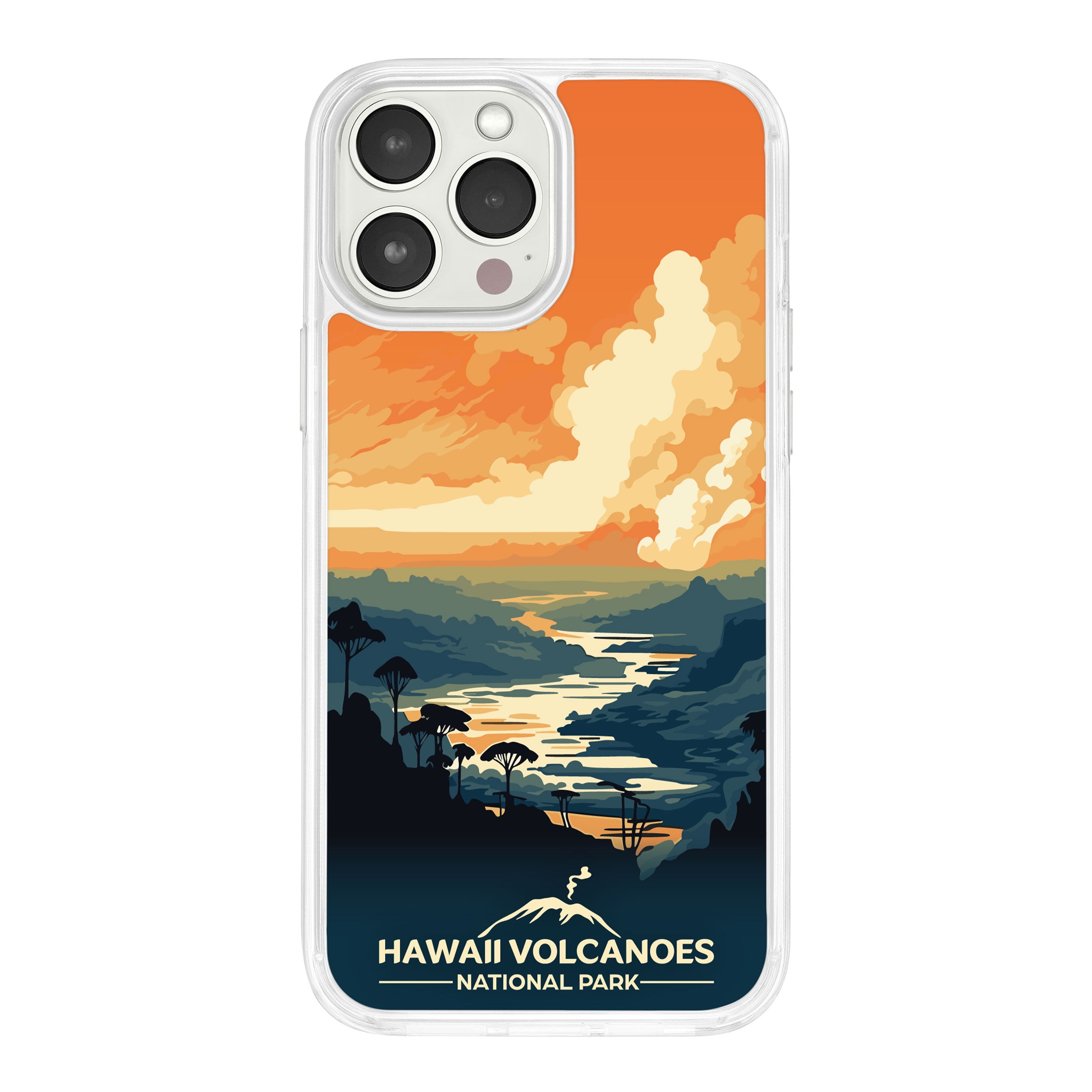 National Parks HD Apple iPhone 12 Phone Case (Hawaii Volcanoes ...