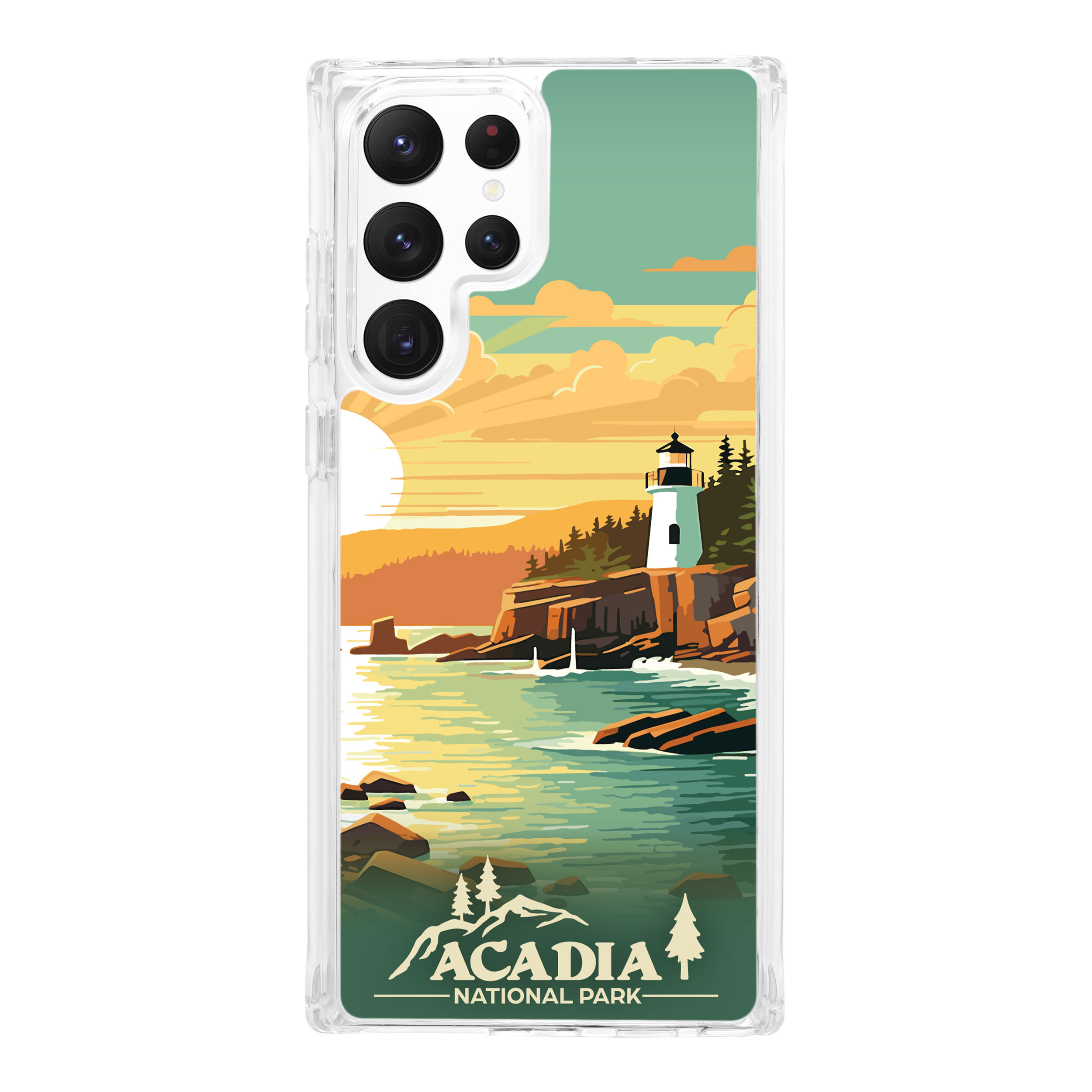 National Parks HD Phone Case for MagSafe Samsung Galaxy S25 Ultra (Acadia) by Affinity Bands ...