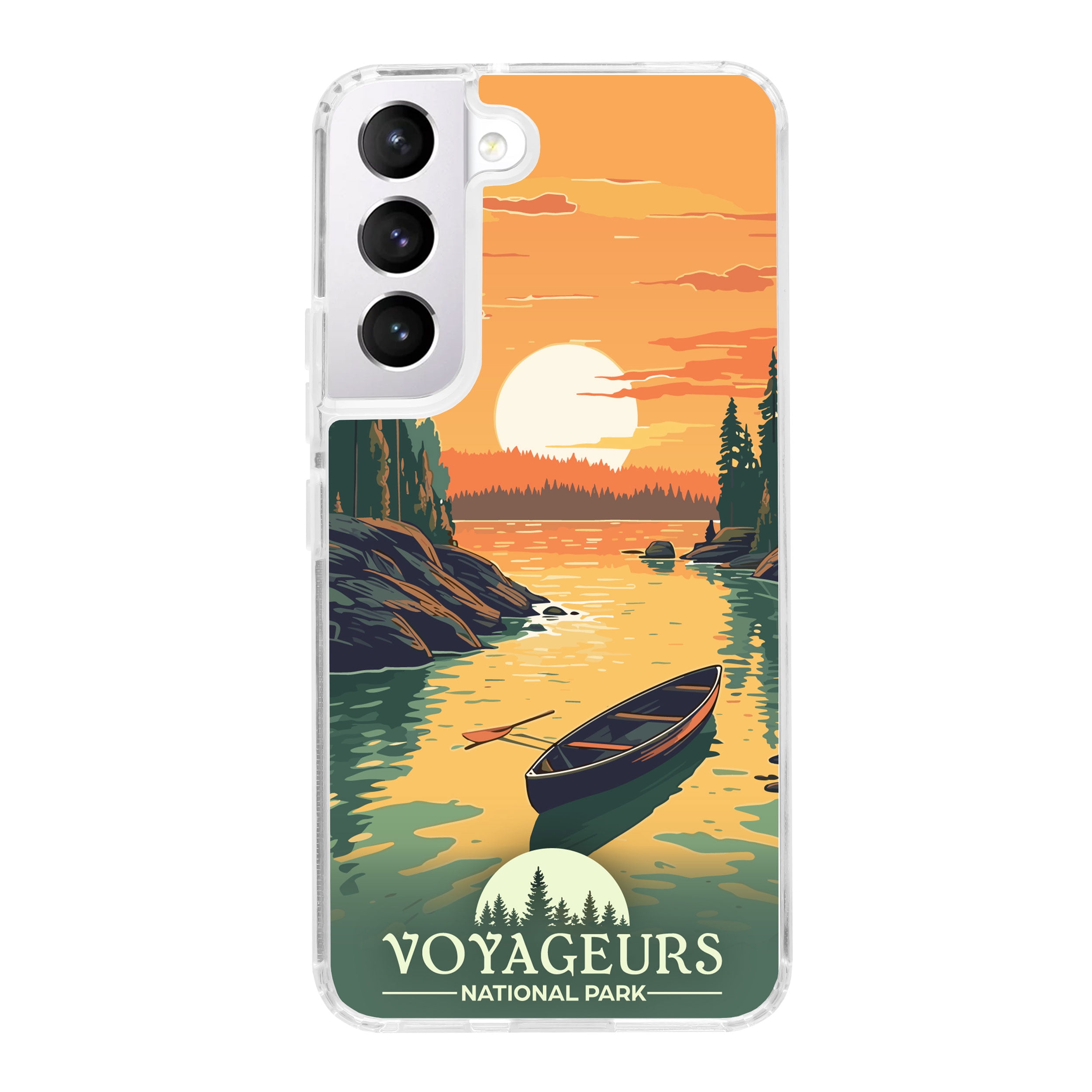 National Parks HD Phone Case for MagSafe Samsung Galaxy S25+ (Voyageurs ...
