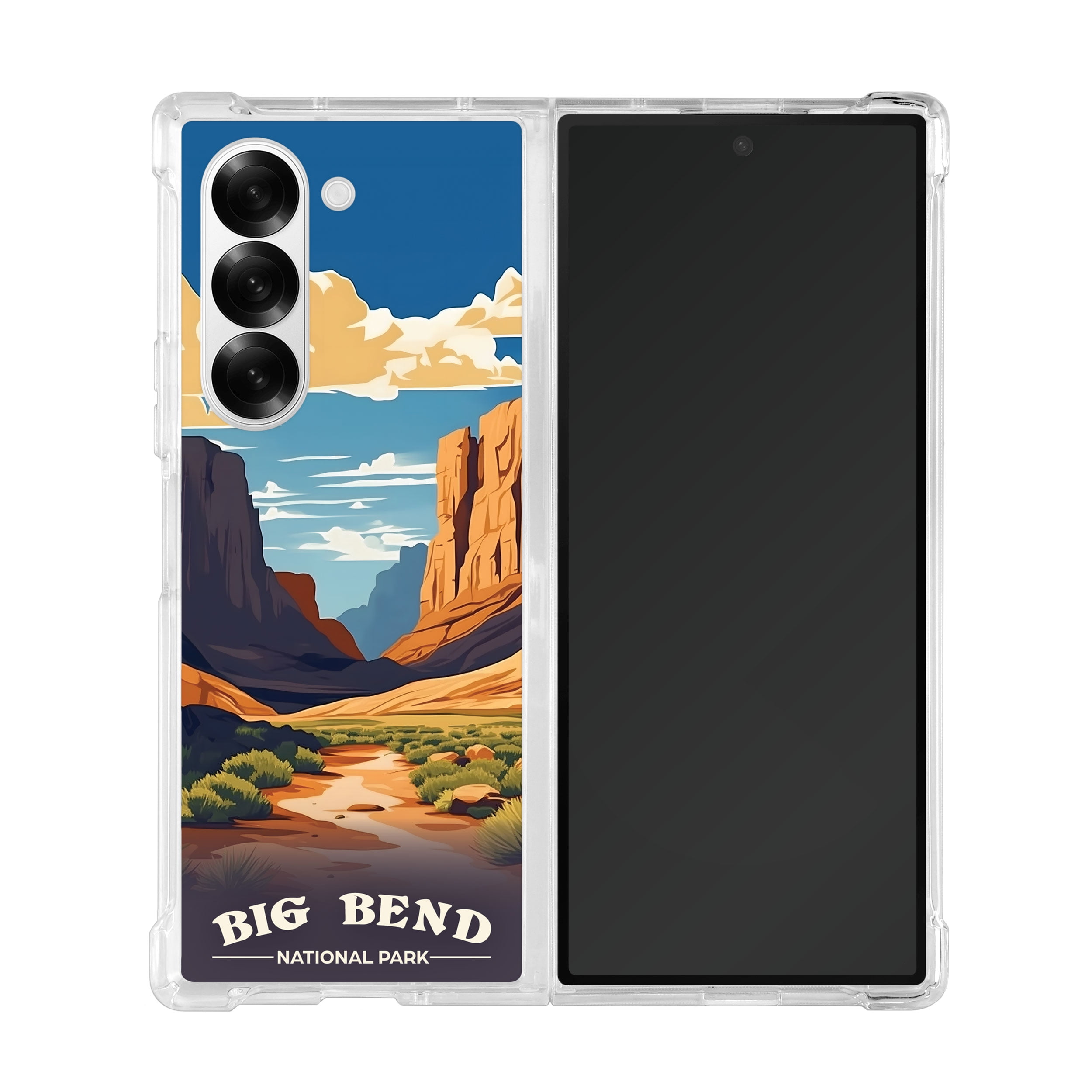 National Parks HD Phone Case for Samsung Galaxy Z Fold6 (Big Bend) by ...