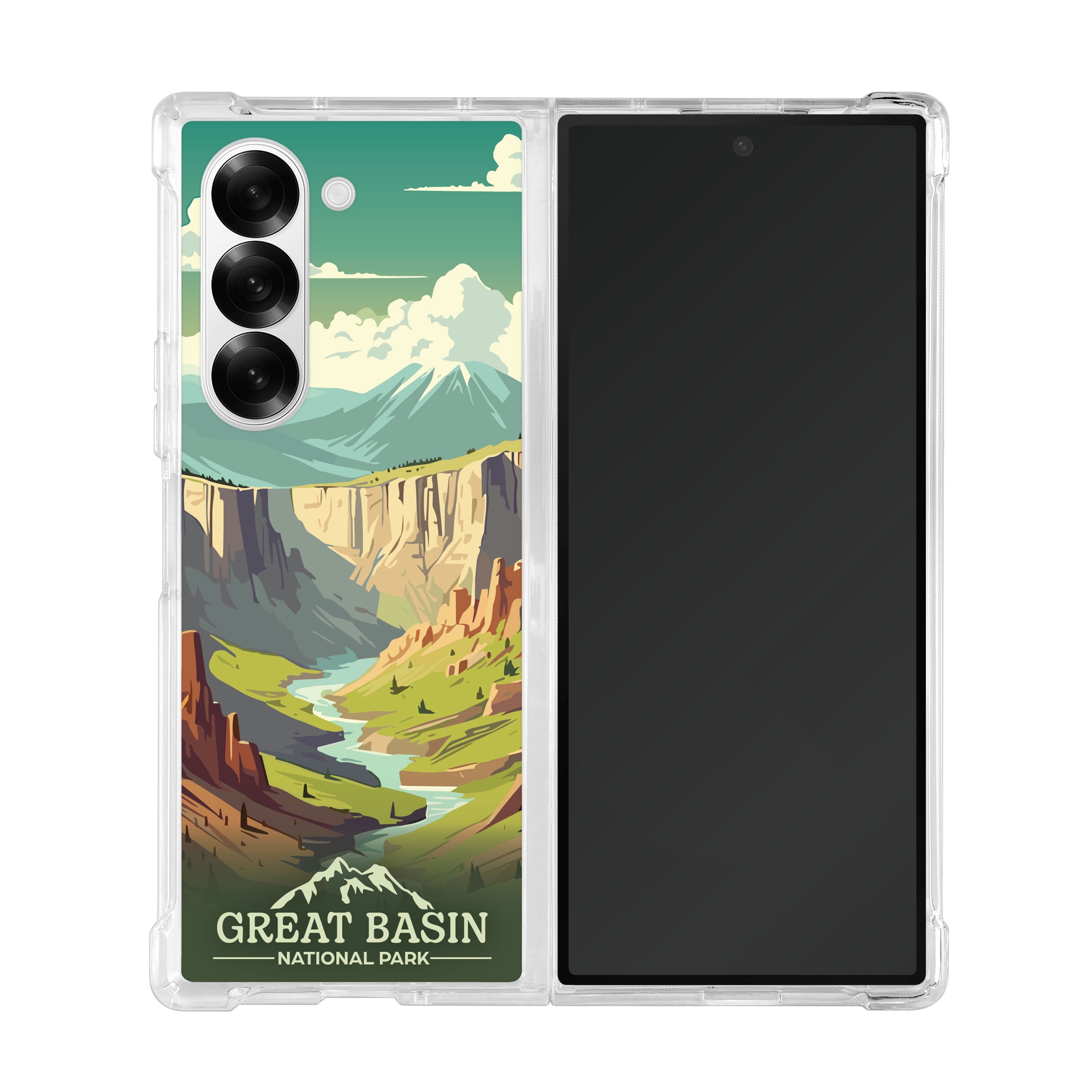 National Parks HD Phone Case for Samsung Galaxy Z Fold6 (Great Smoky ...