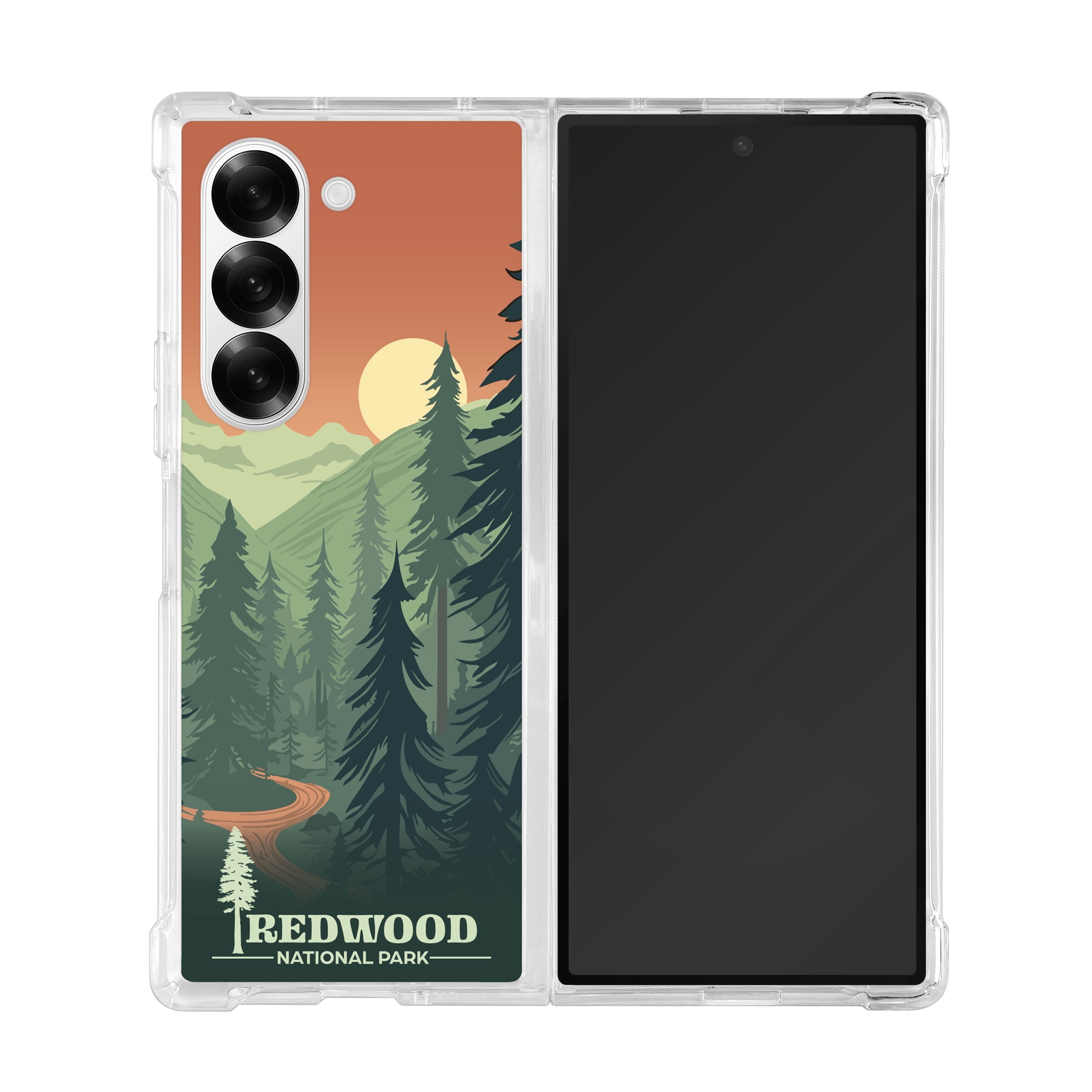 National Parks HD Phone Case for Samsung Galaxy Z Fold6 (Redwood) by ...