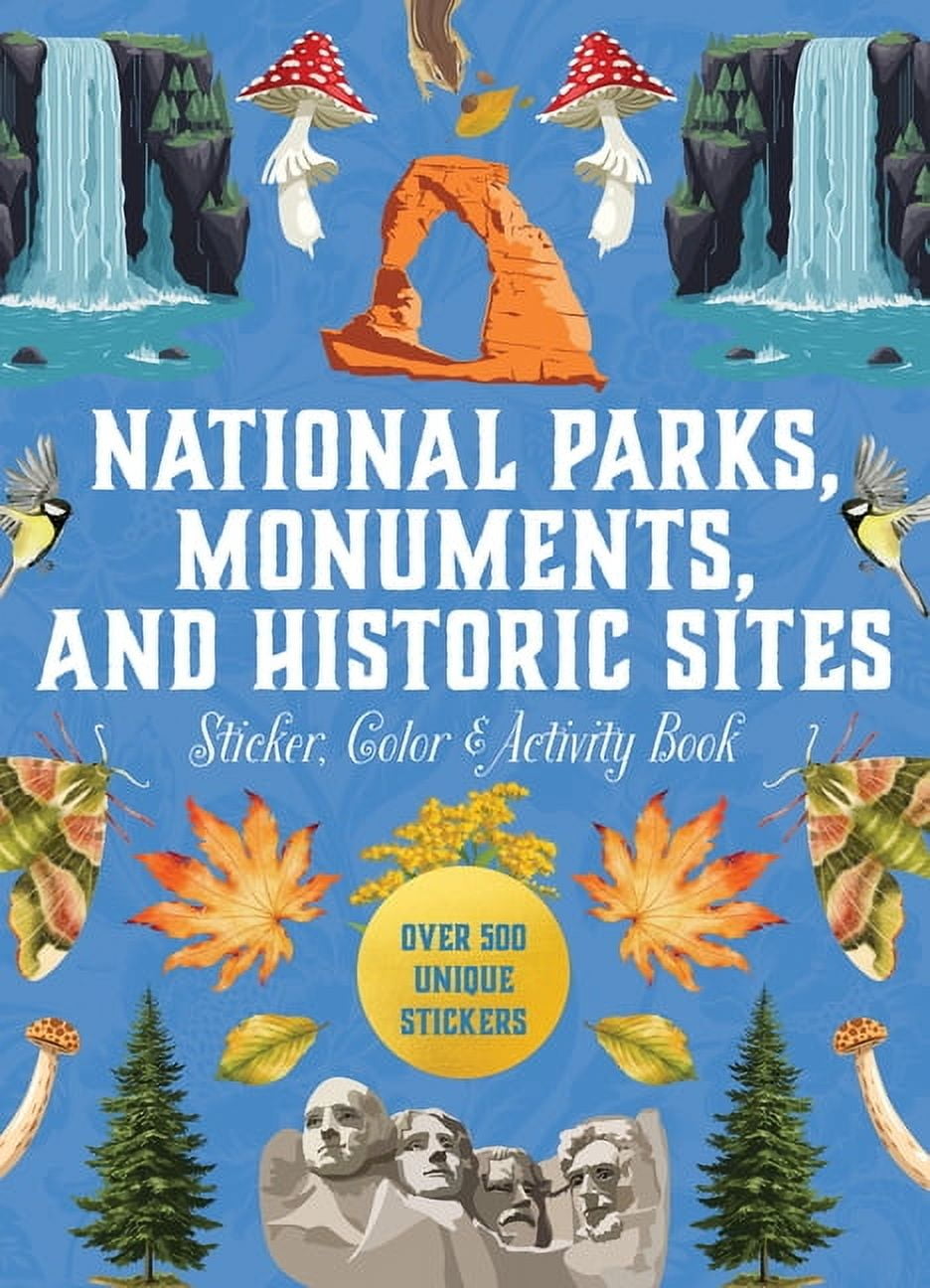 Sticker Activity Deluxe Editions National Parks, Monuments, and ...