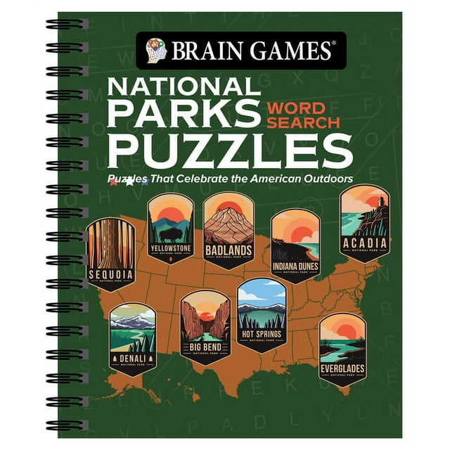 National Parks Word Search Puzzles: Puzzles That Celebrate the American ...
