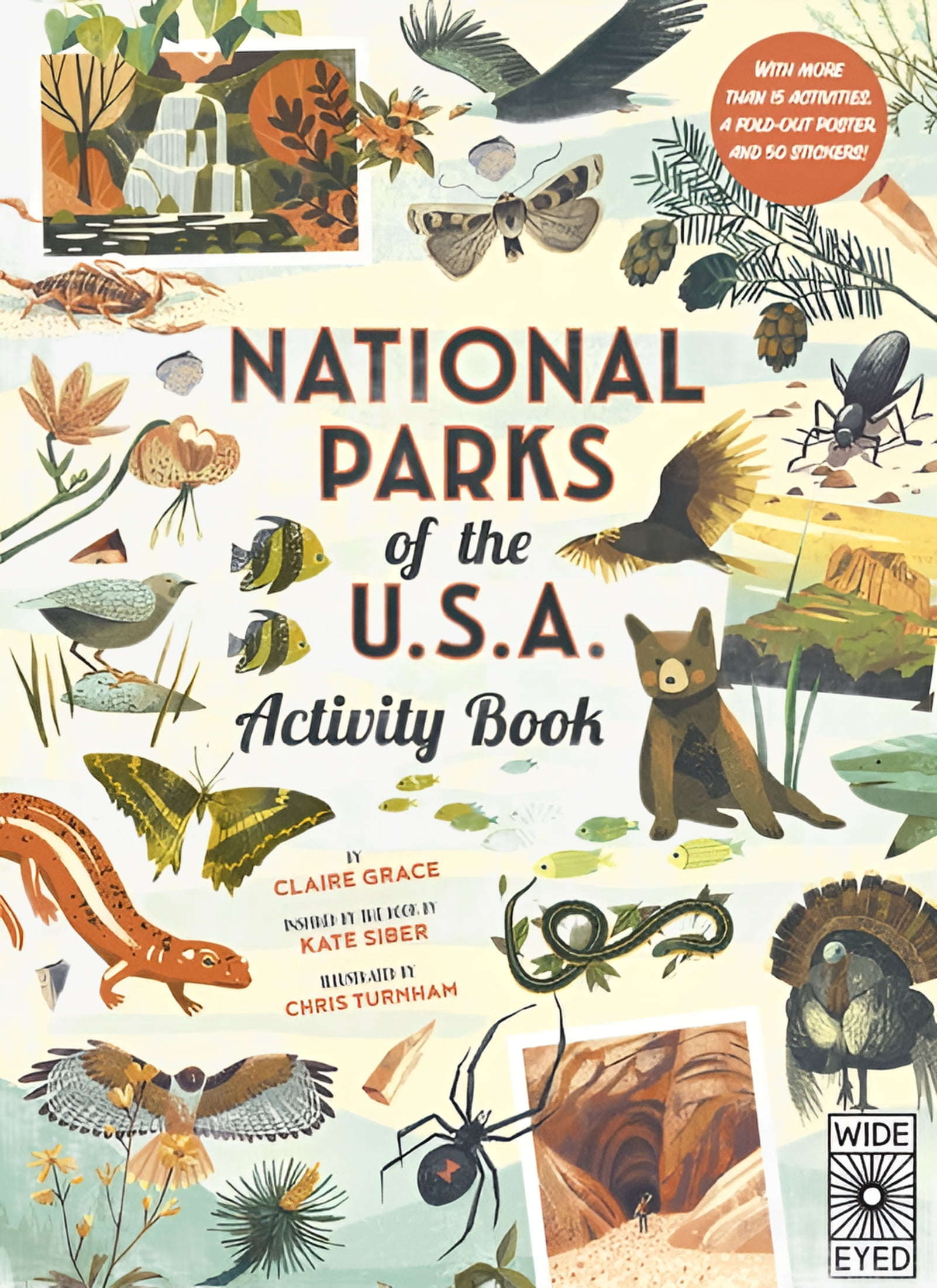 National Parks of the USA: Activity Book: With More Than 15 Activities ...