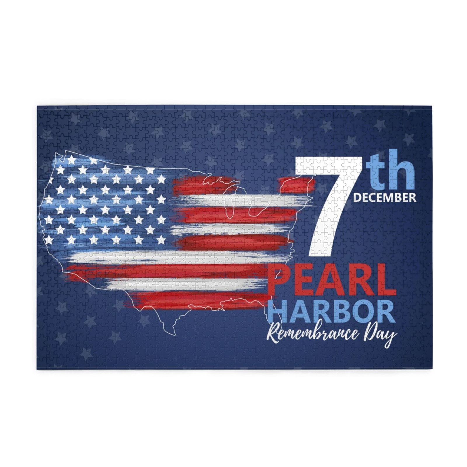 National Pearl Harbor Remembrance Day Custom Puzzle Photos 1000 Pcs ...