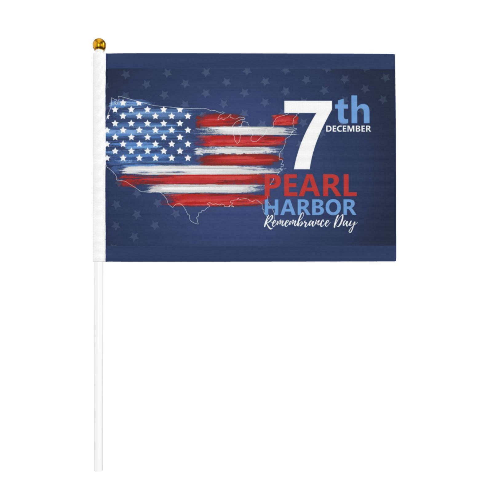National Pearl Harbor Remembrance Day Flag Small Mini Hand Held Flags ...