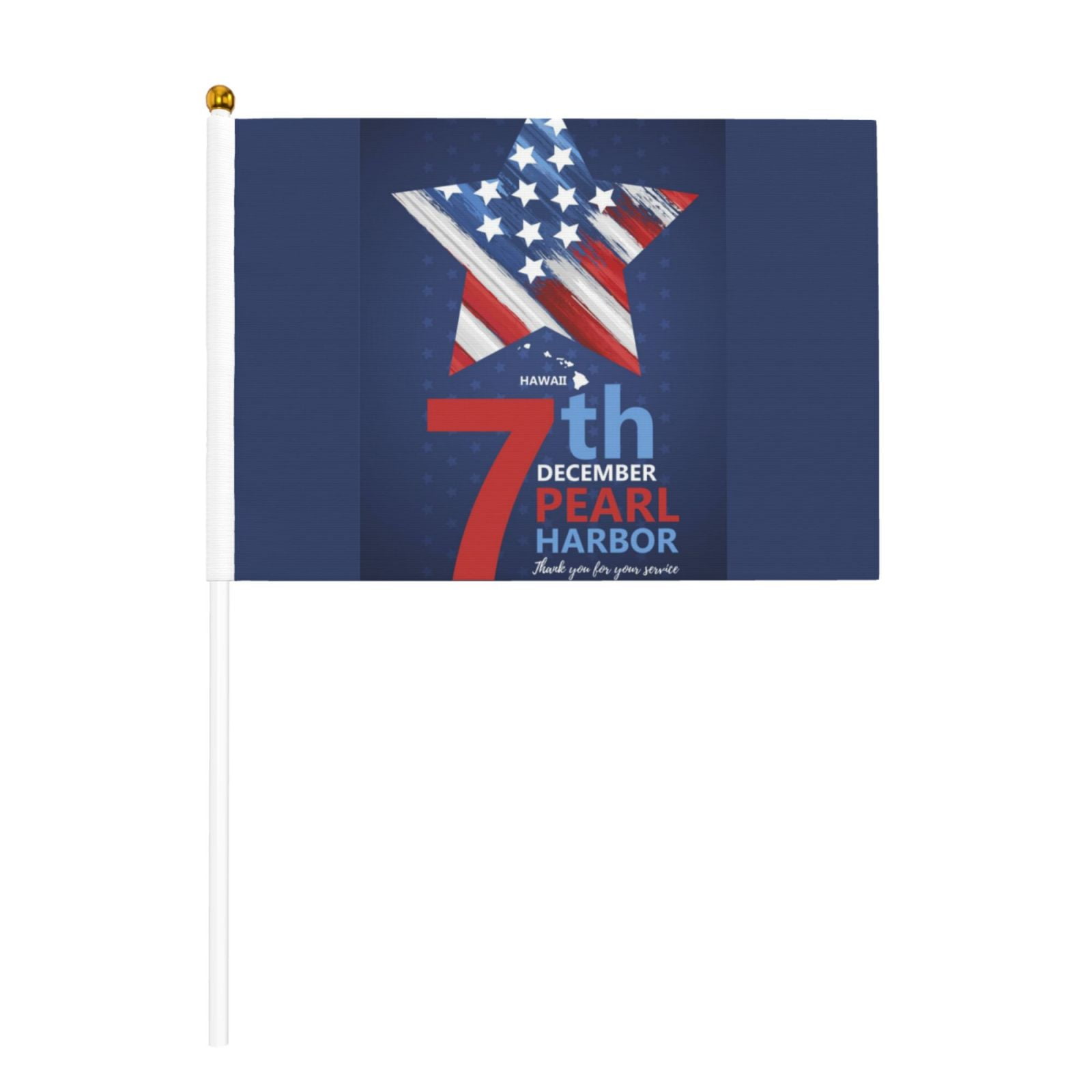 National Pearl Harbor Remembrance Day Flag Small Mini Hand Held Flags ...