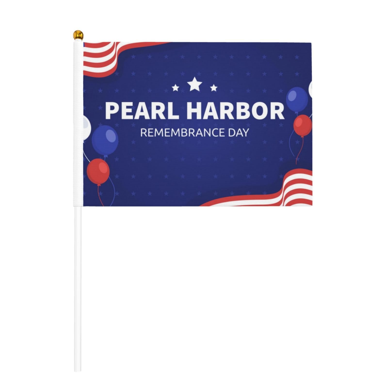 National Pearl Harbor Remembrance Day Flag Small Mini Hand Held Flags ...