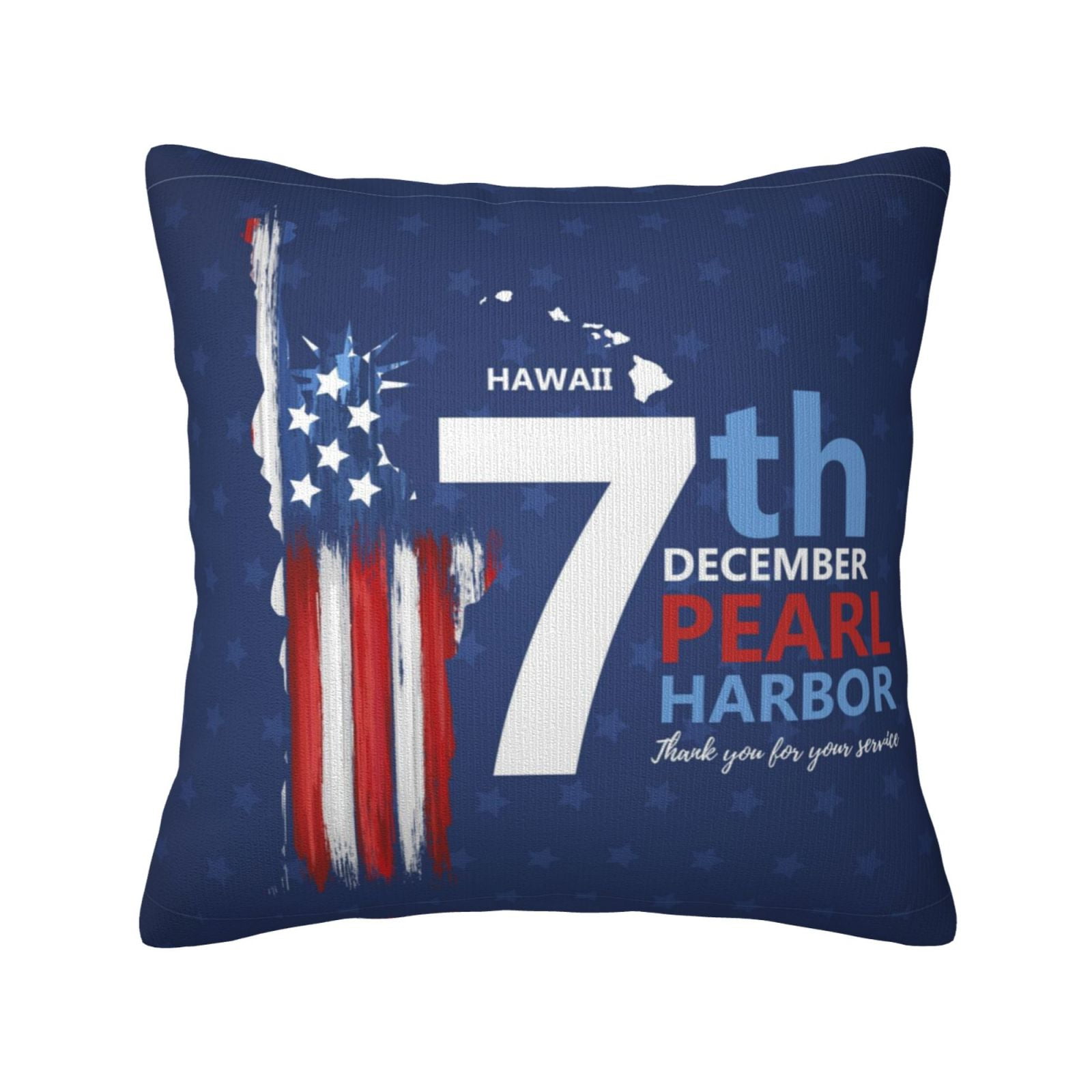 National Pearl Harbor Remembrance Day Throw Pillows Covers 18 X 18 ...