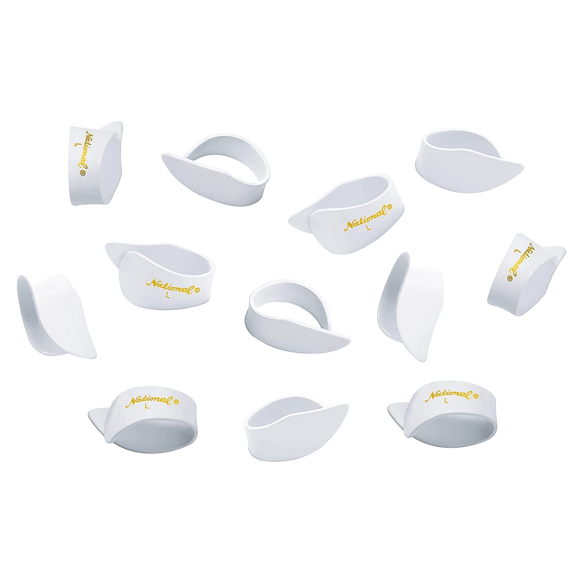 National Picks Plastic Thumb Pick 1 Dozen Shell Large - Walmart.com