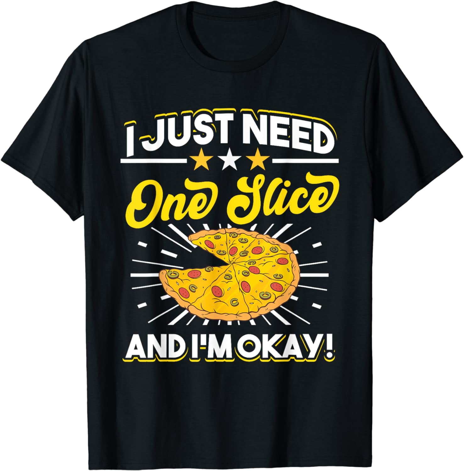 National Pizza Day Cheese Pepperoni Foodie Baker Pizza Lover T-Shirt ...