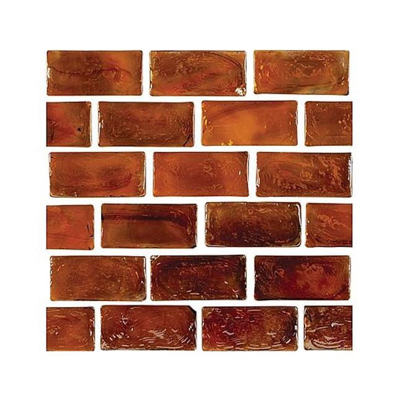National Pool Tile 1X2079 1 sq ft. & 1 x 2 in. Artic Glass Gemini Pool ...