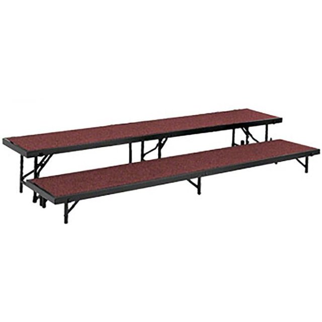 National Public Seating RT2LC-40 2 Level Tapered Standing Choral Riser ...