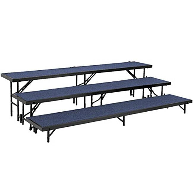 National Public Seating RT3LC-04 3 Level Tapered Standing Choral Riser ...