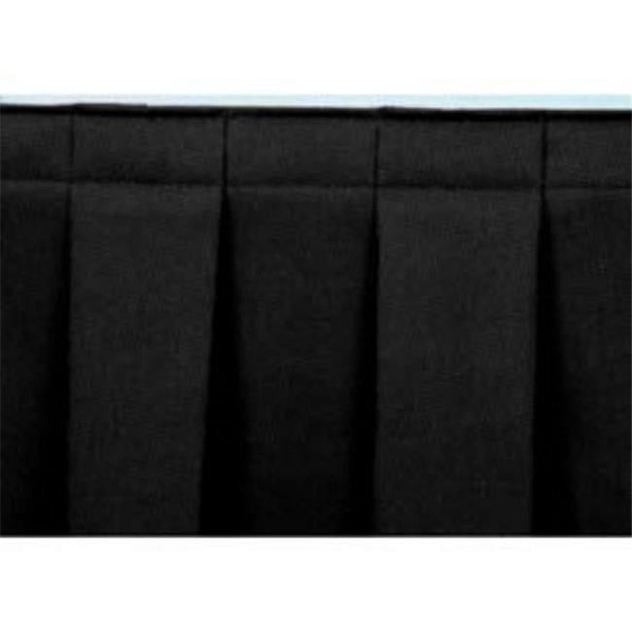 National Public Seating B212365 4 ft. Box-Pleat Skirting for 8 in ...