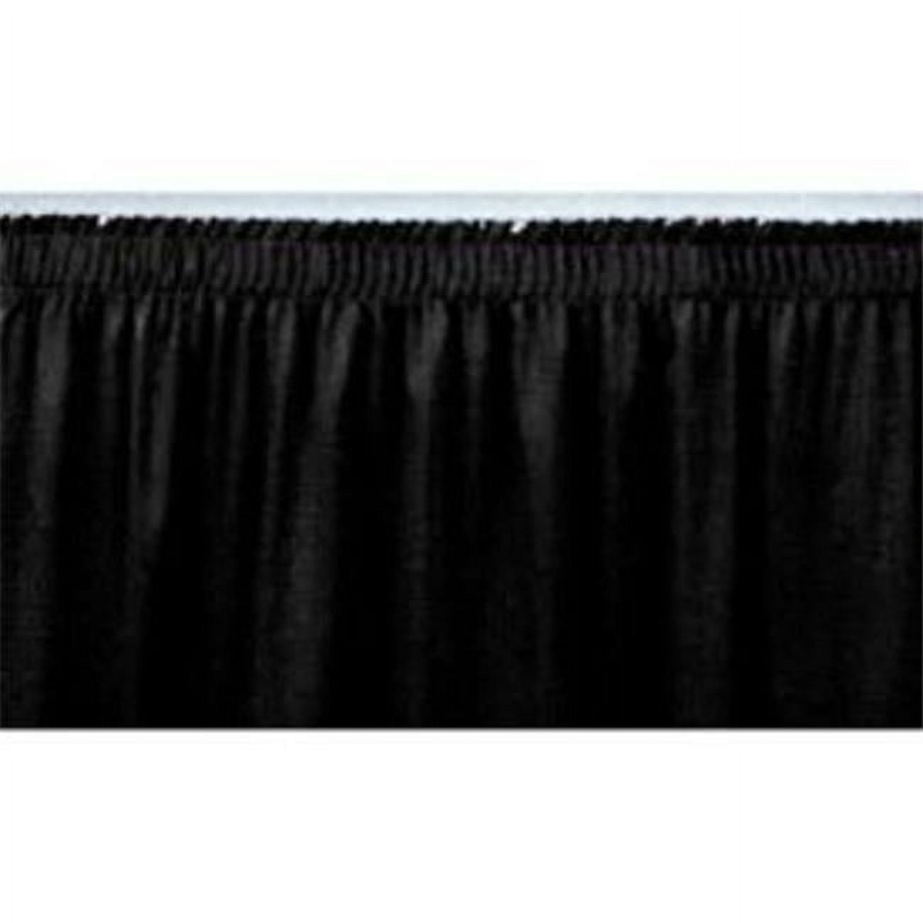 National Public Seating B212446 8 ft. Shirred-Pleat Skirting for 32 in ...