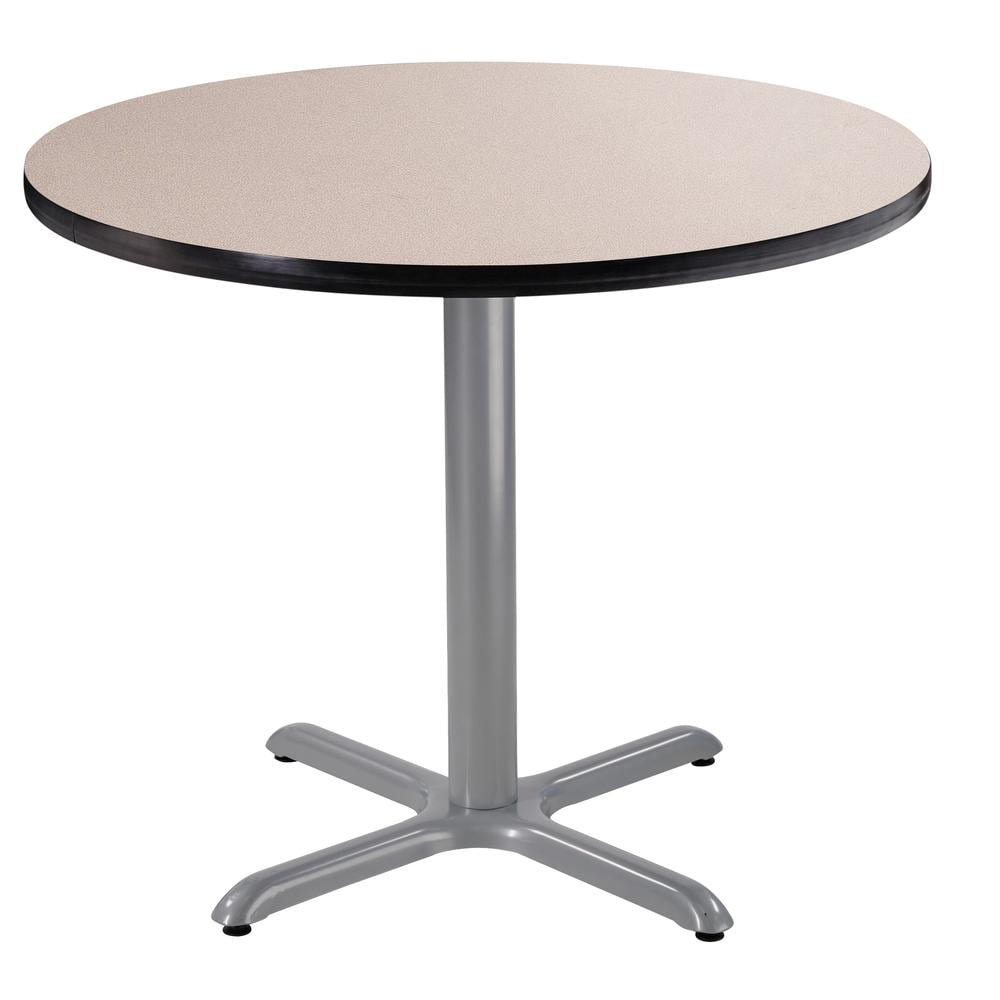 National Public Seating NPS® Café Table, 36" Round, X Base, 30" Height ...