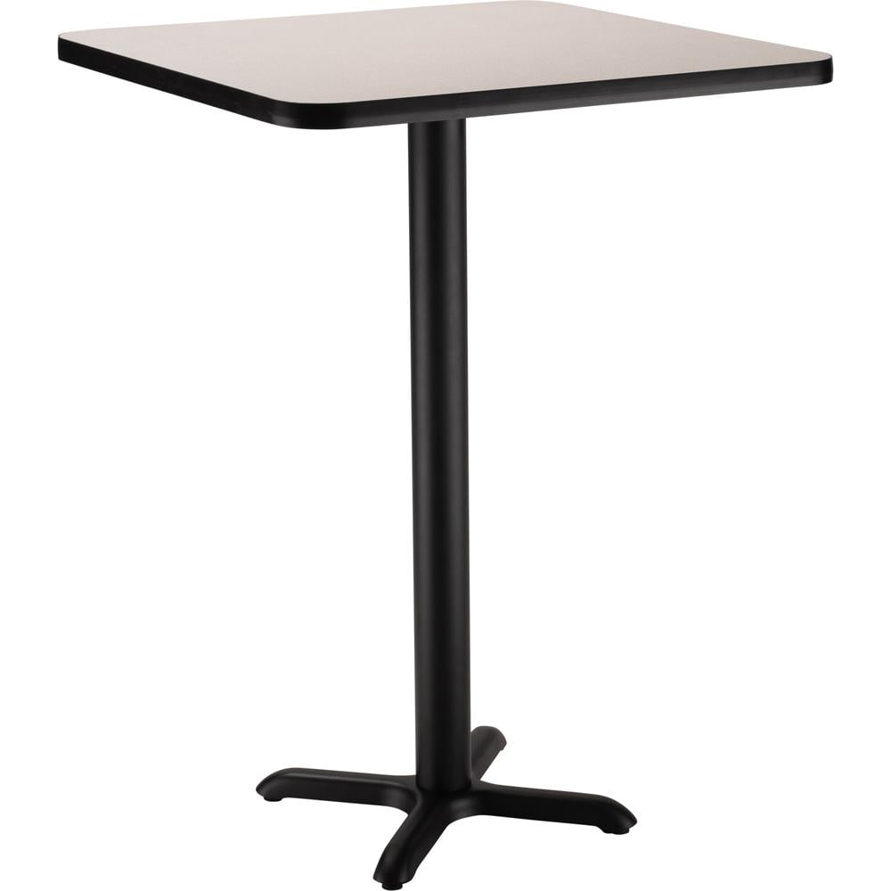 National Public Seating NPS® Café Table, 36" Square, "X" Base, 42 ...